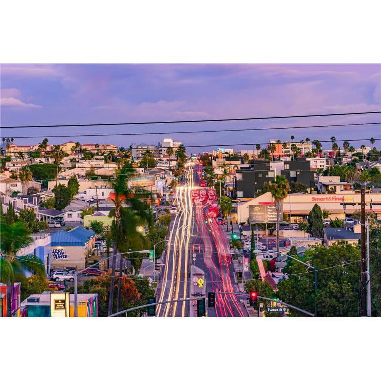 McClean 3104118 36 x 24 in. Purple Reign in North Park, San Diego Fine ...