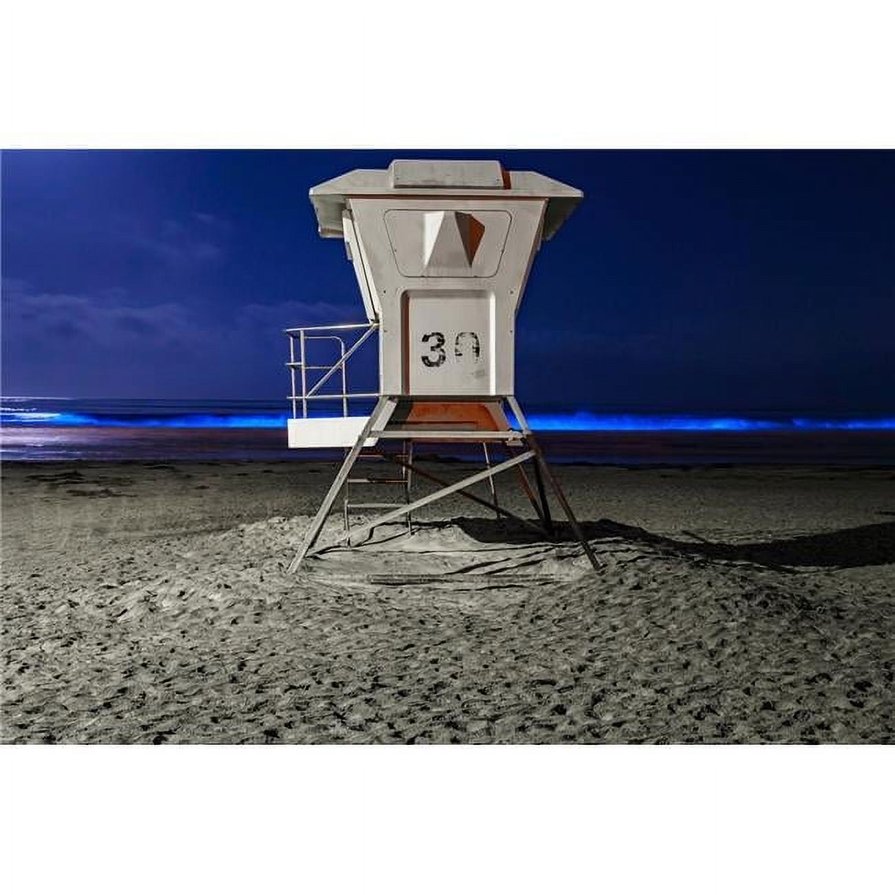 McClean 3561881 36 x 24 in. La Jolla Shores, Bioluminescence Tower Fine ...