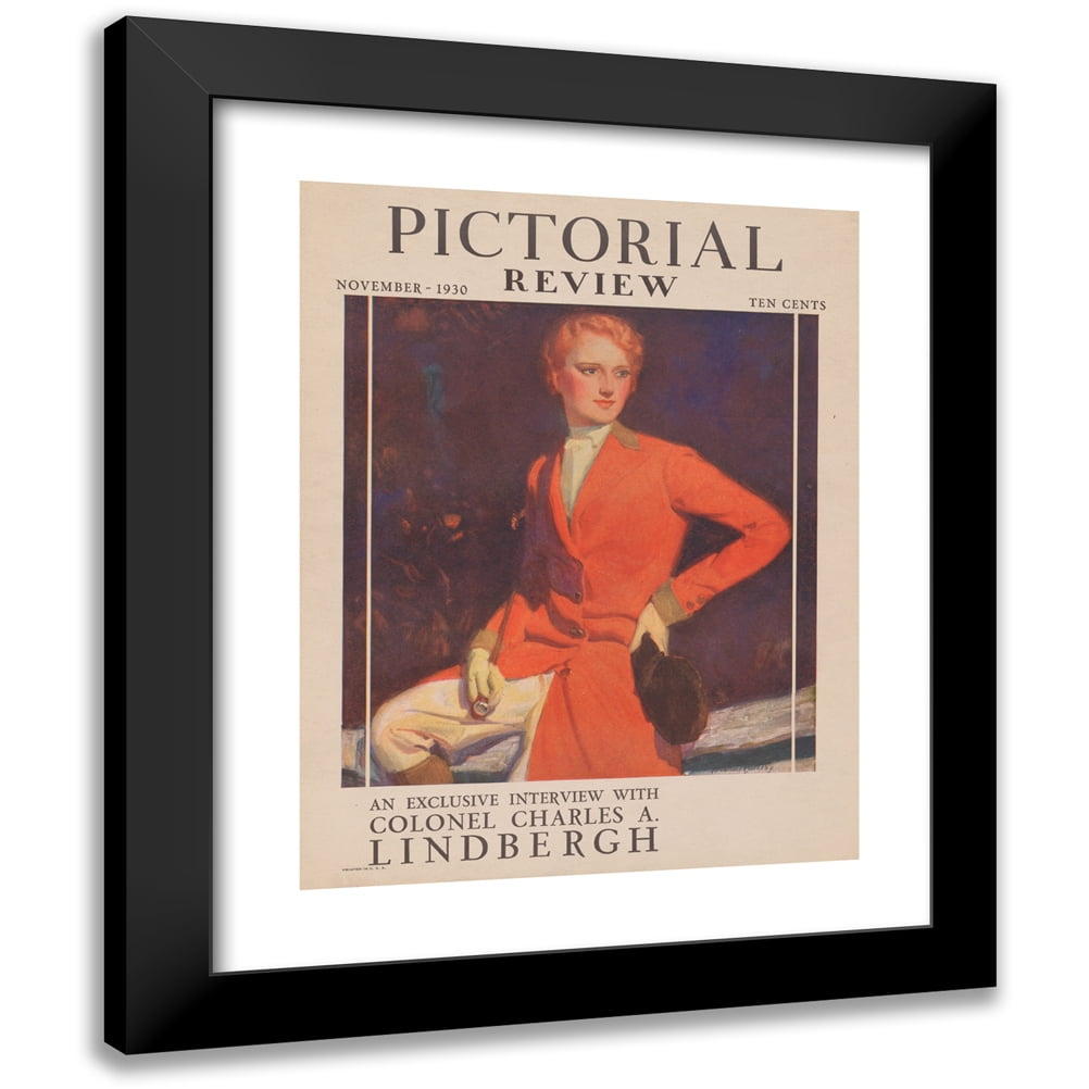 McClelland Barclay 15x18 Black Modern Framed Museum Art Print Titled ...