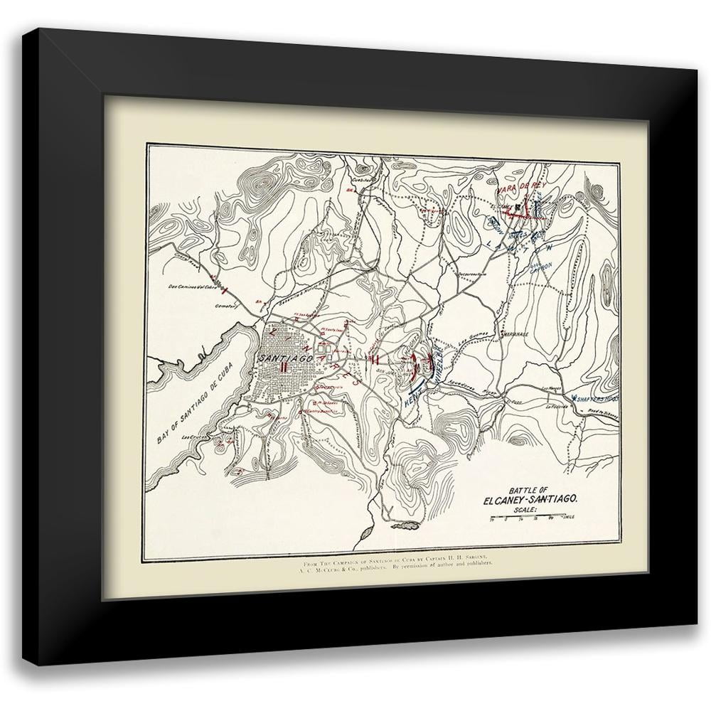 McClurg 13x12 Black Modern Framed Museum Art Print Titled - El Carney ...