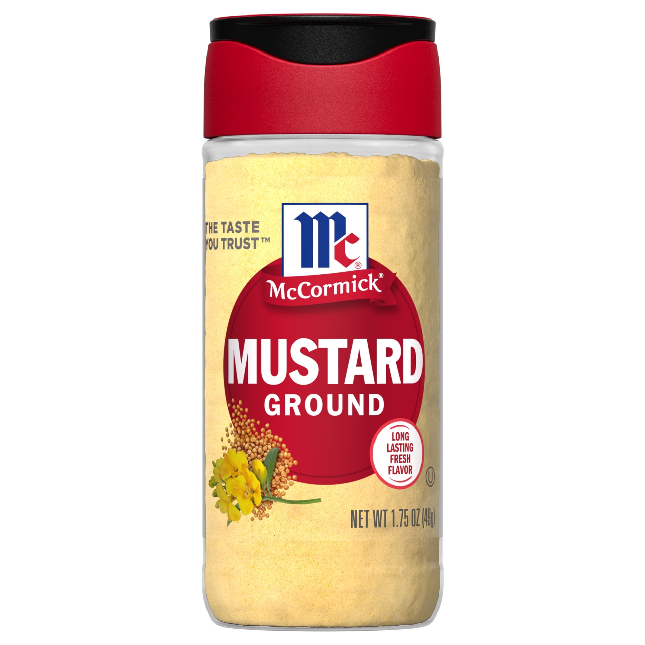 McCormick 1.75 oz Kosher Ground Mustard,Bottle - Walmart.com