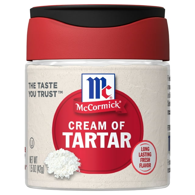 McCormick All Natural Kosher Cream Of Tartar, 1.5 oz Bottle, Essential ...