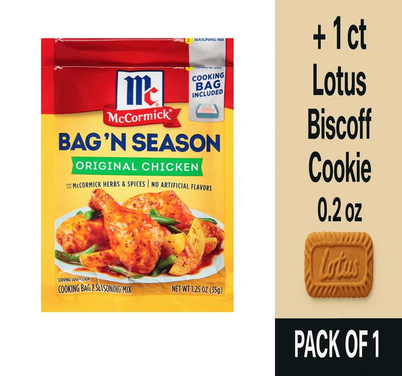 McCormick Au Jus Gravy Seasoning Mix - 1 oz - Pack of 1 & Lotus Biscoff ...