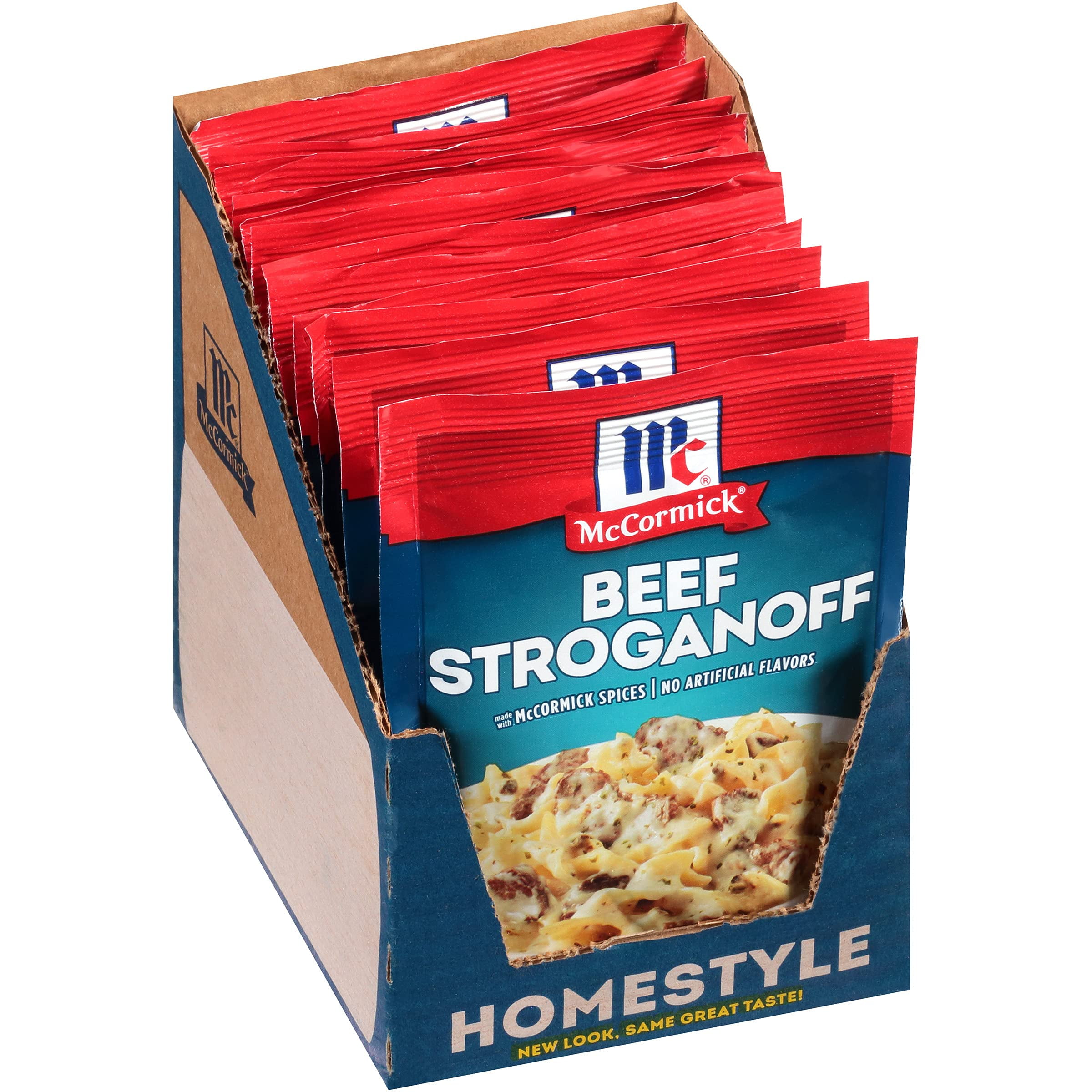 McCormick Beef Stroganoff SCH4 Seasoning Mix, 1.5 oz (Pack of 12 ...