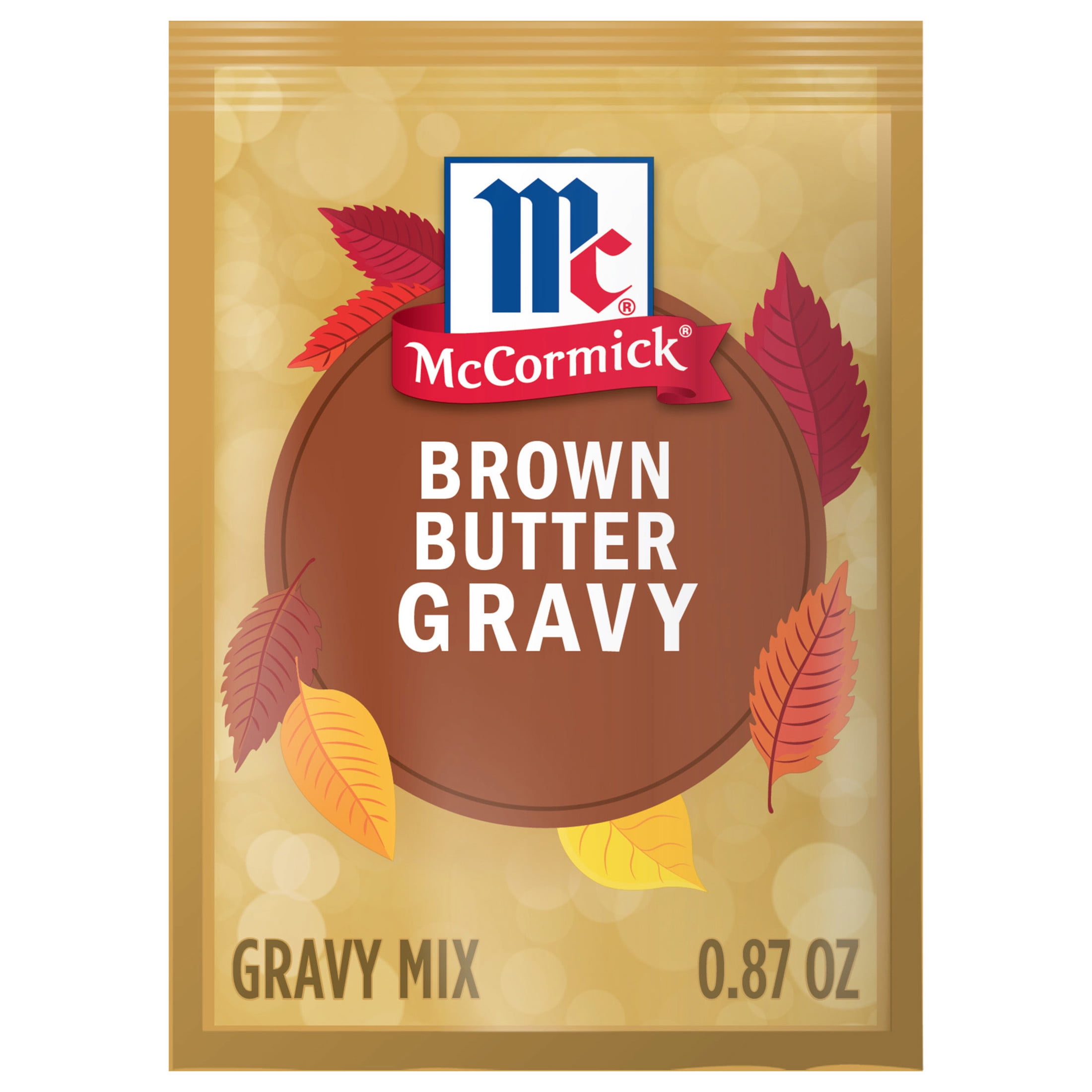 McCormick Brown Butter Gravy, 0.87 oz Bag - Walmart.com