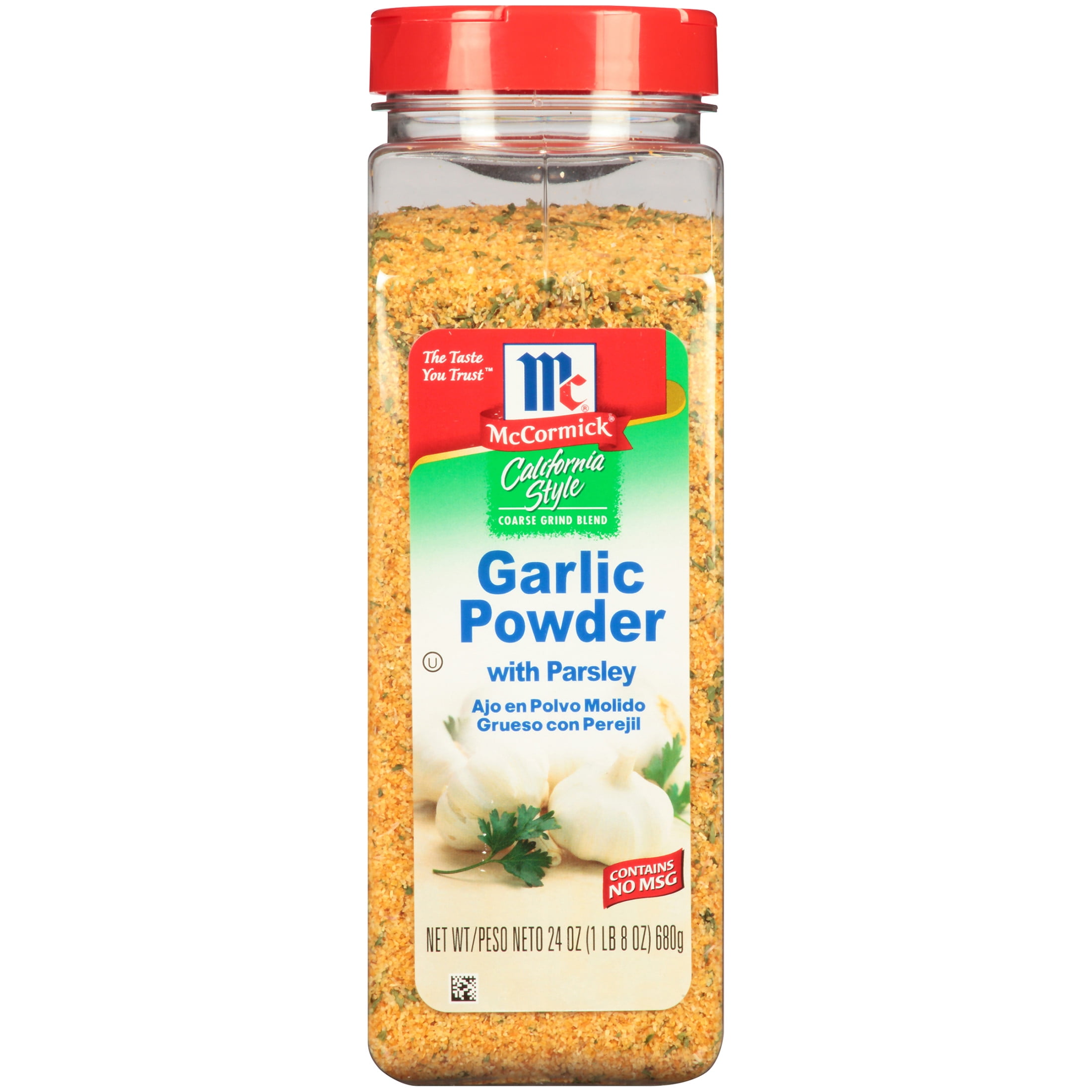 McCormick California Style Kosher Garlic Powder With Parsley Coarse ...