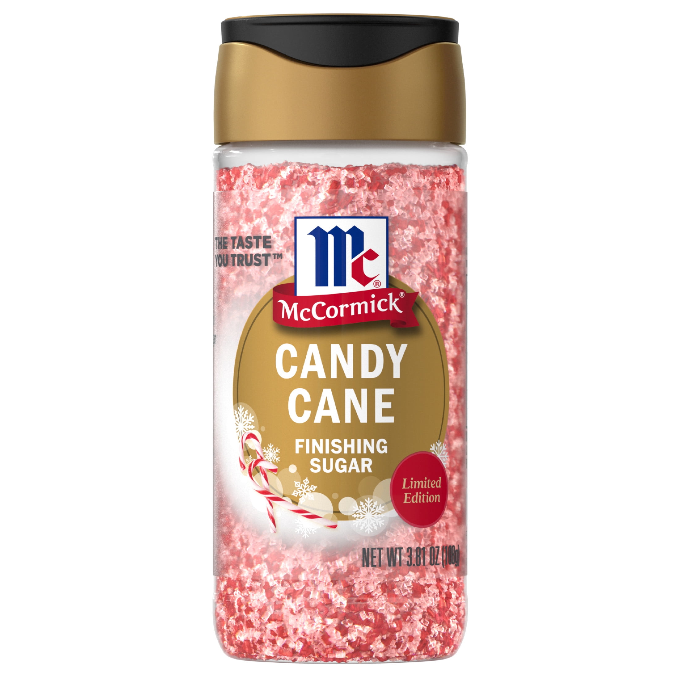 McCormick Candy Cane Finishing Sugar, 3.81 oz - Walmart.com
