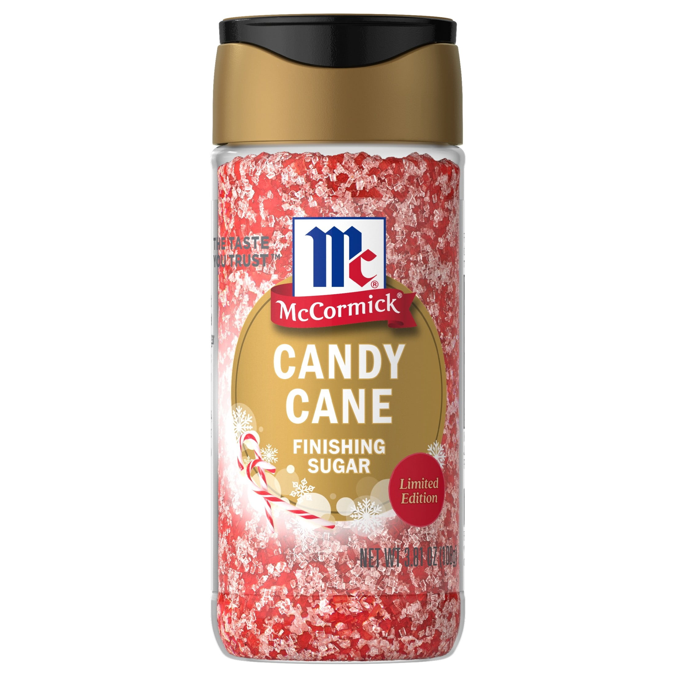 McCormick Candy Cane Finishing Sugar, 3.81 oz - Walmart.com