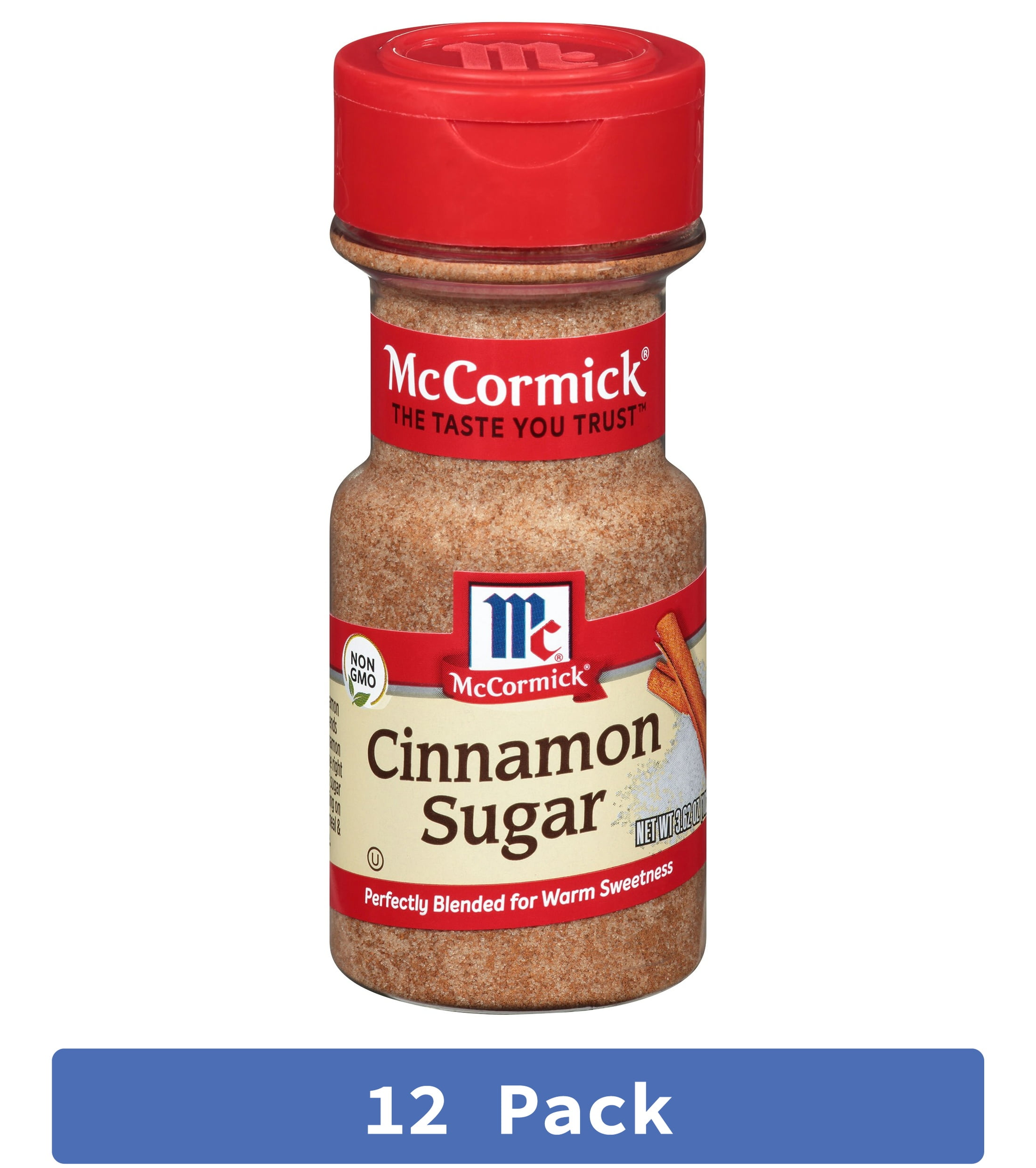 McCormick Cinnamon Sugar 3.62 oz (Pack of 12) - Walmart.com