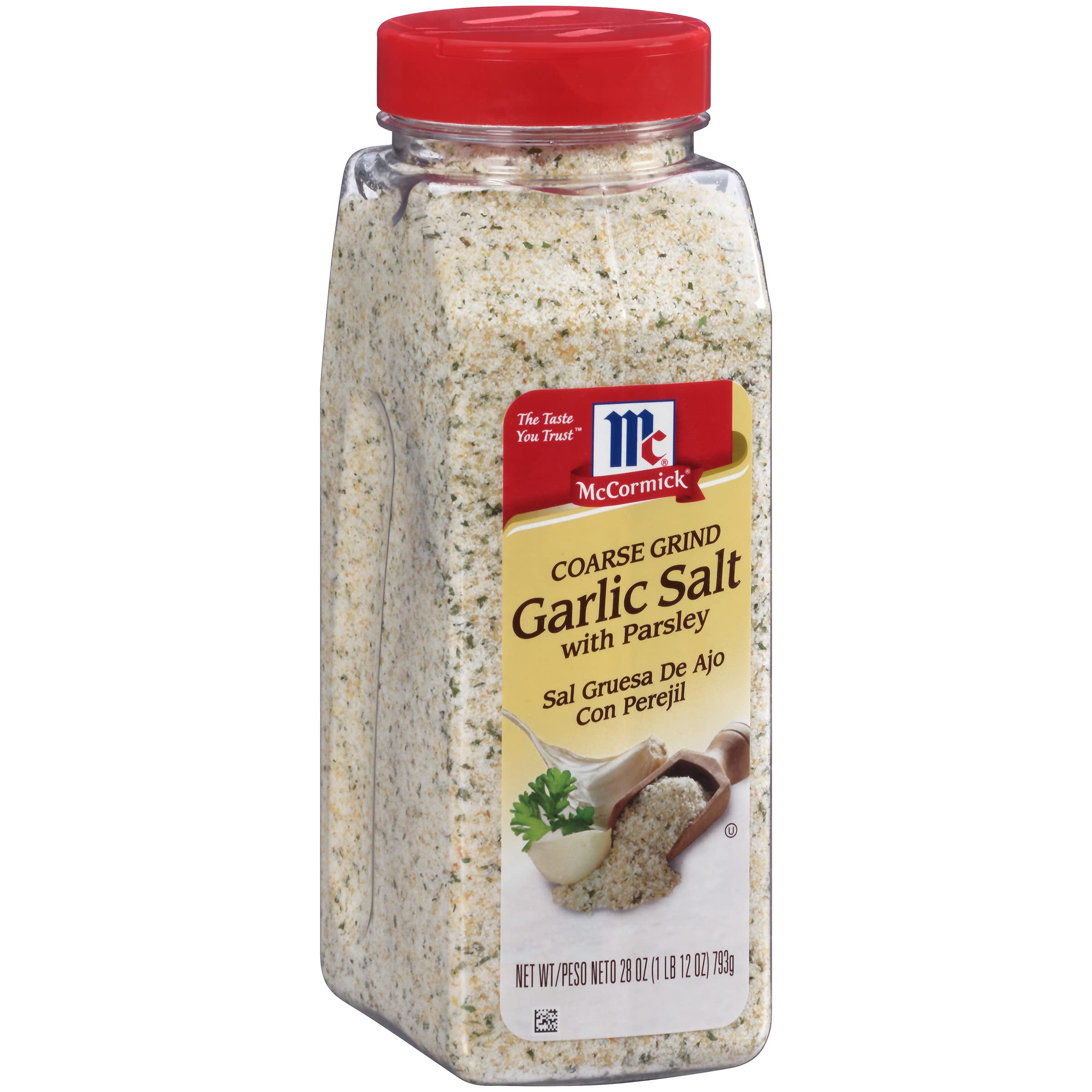 McCormick Coarse Grind Garlic Salt With Parsley, 28 oz - Walmart.com