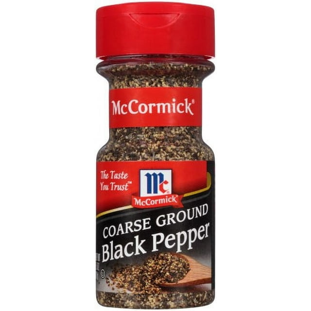 McCormick Coarse Ground Black Pepper (Pack of 3) - Walmart.com