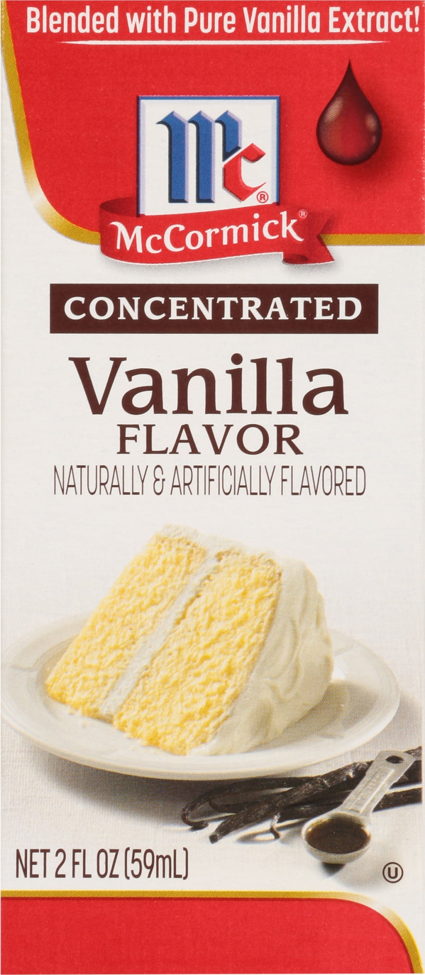 McCormick Concentrated Vanilla Flavor, 2 fl oz - Walmart.com