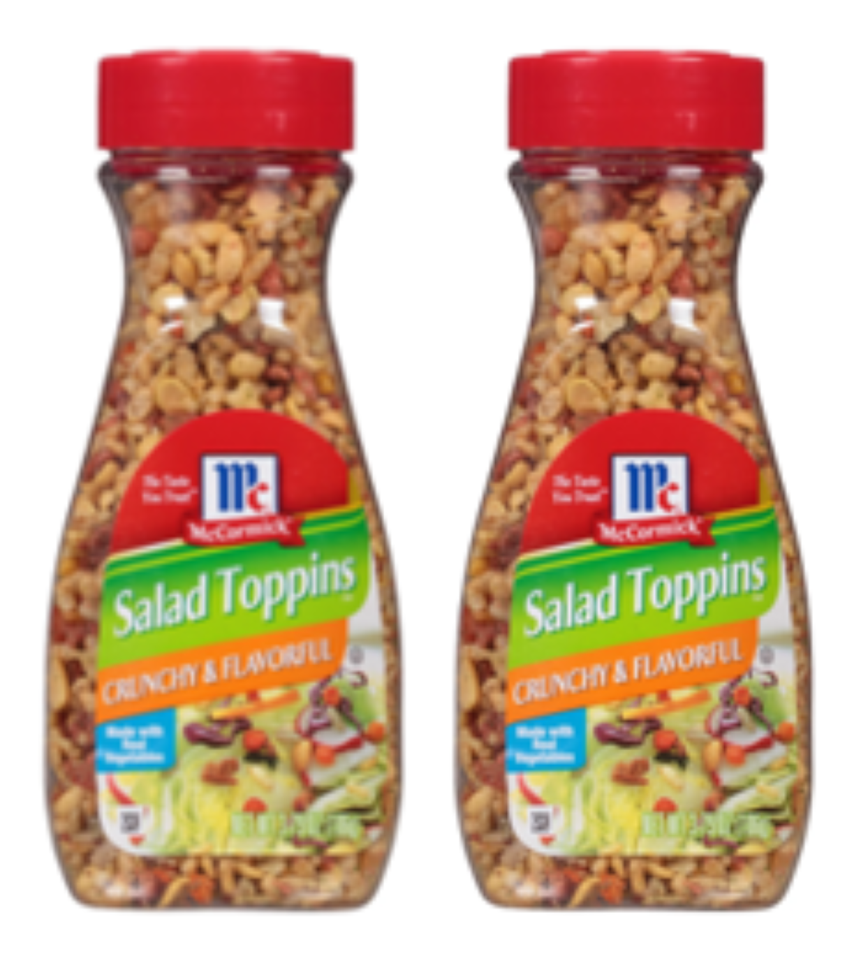 McCormick Crunchy & Flavorful Salad Toppings, 3.75 oz Salad Toppings ...