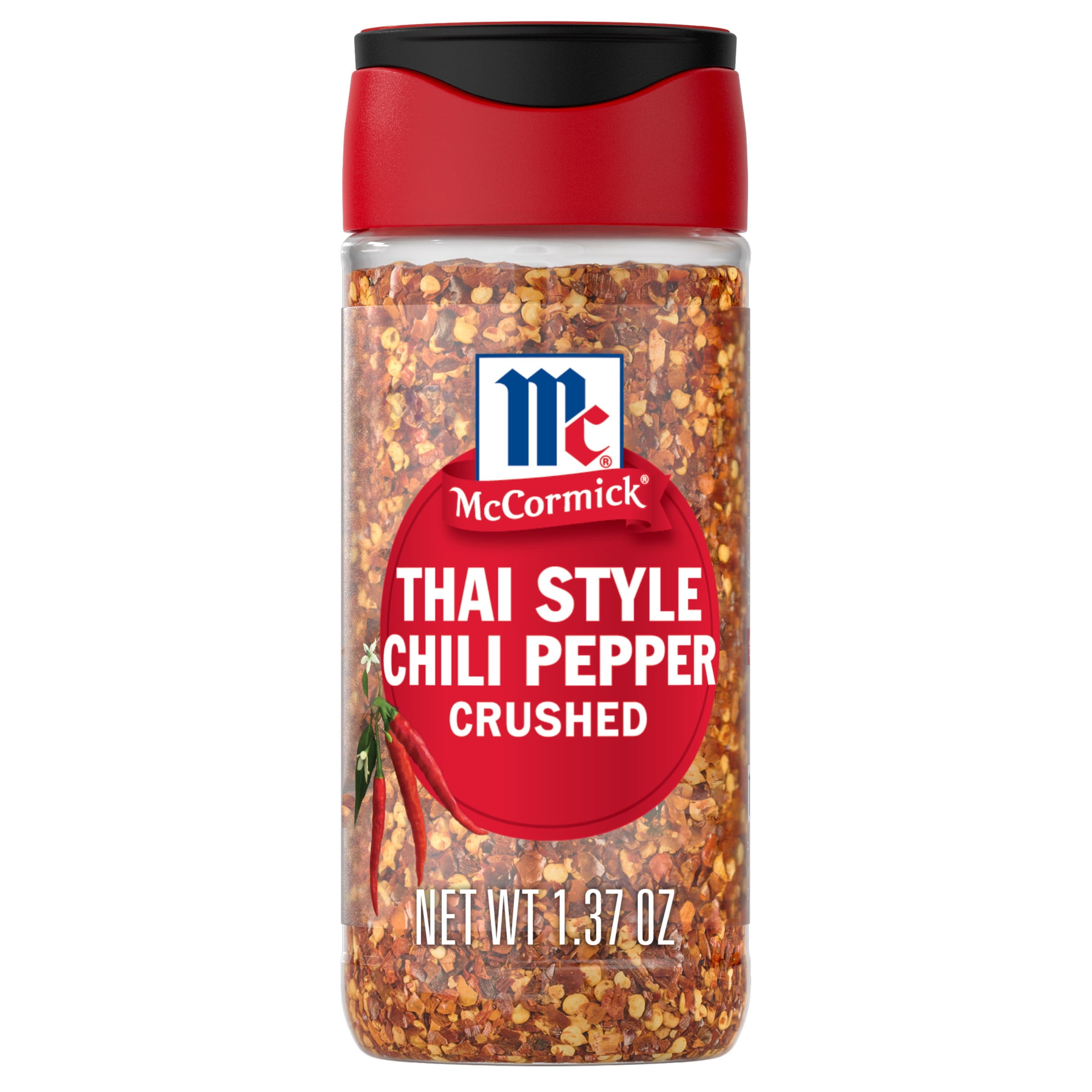 McCormick Crushed Thai Style Chili Pepper, 1.37 oz Bottle - Walmart.com