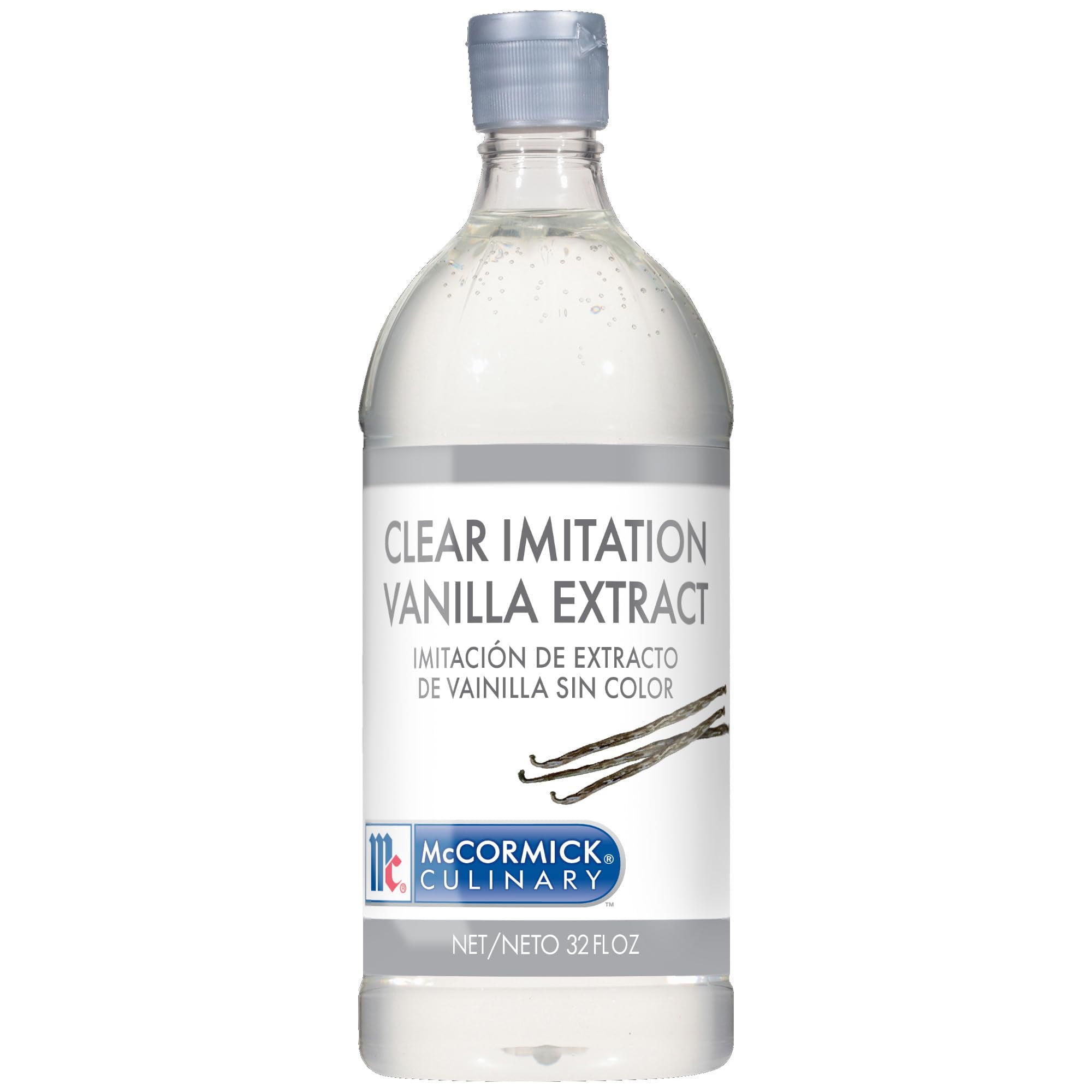 McCormick Culinary Clear Imitation DEF29 Vanilla Extract, 32 fl oz ...