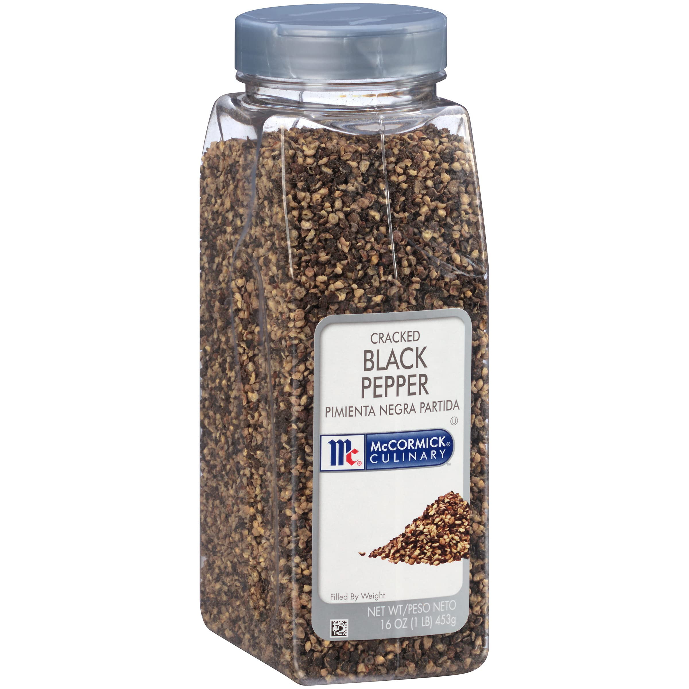 McCormick Culinary Cracked Black MFF30 Pepper, 16 oz - One 16 Ounce ...