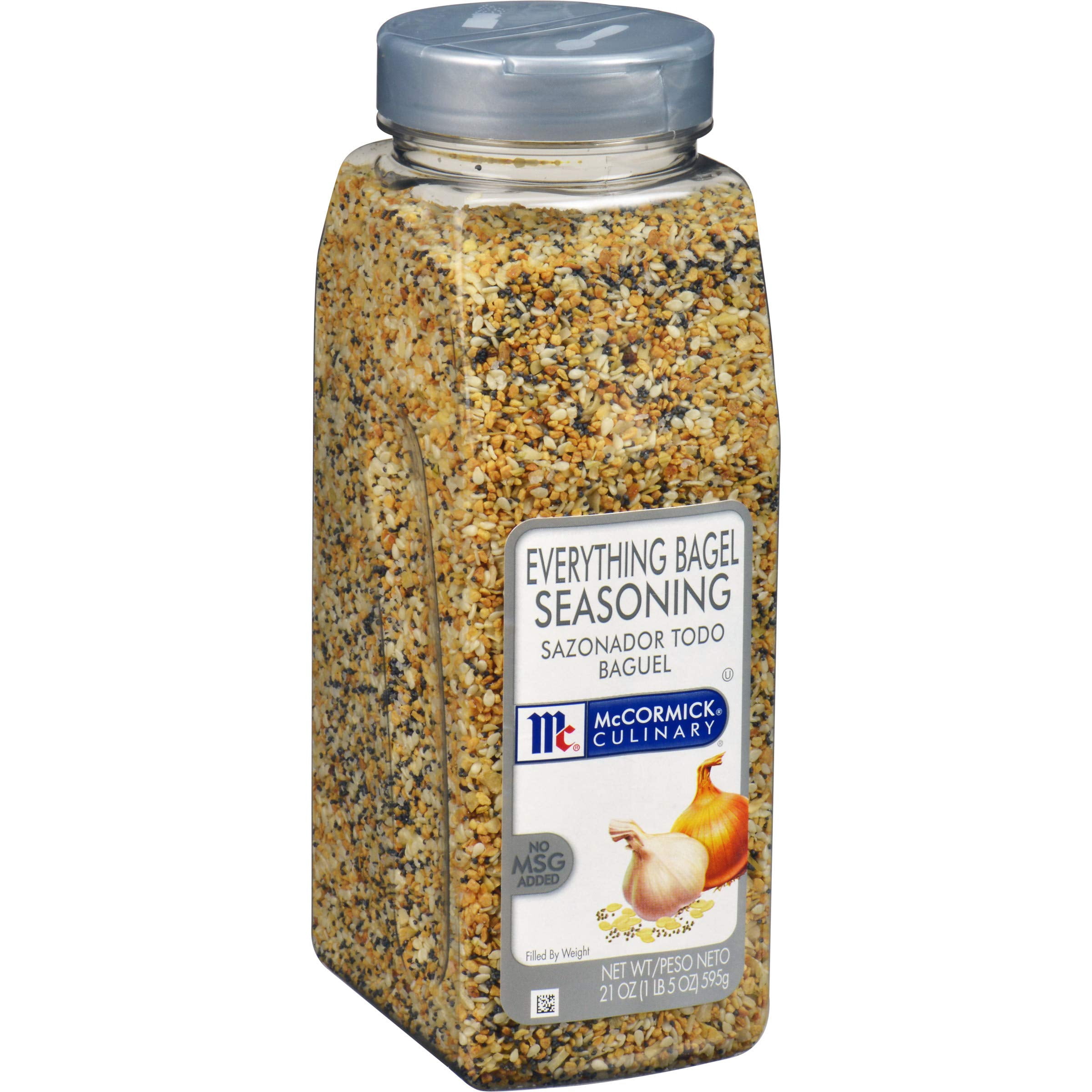 McCormick Culinary Everything Bagel MFF30 Seasoning, 21 oz - One 21 ...