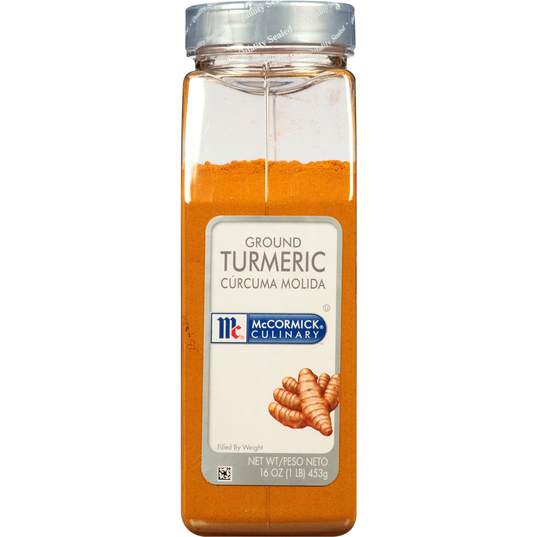 McCormick Culinary Kosher Ground Turmeric, 16 oz Bottle - Walmart ...