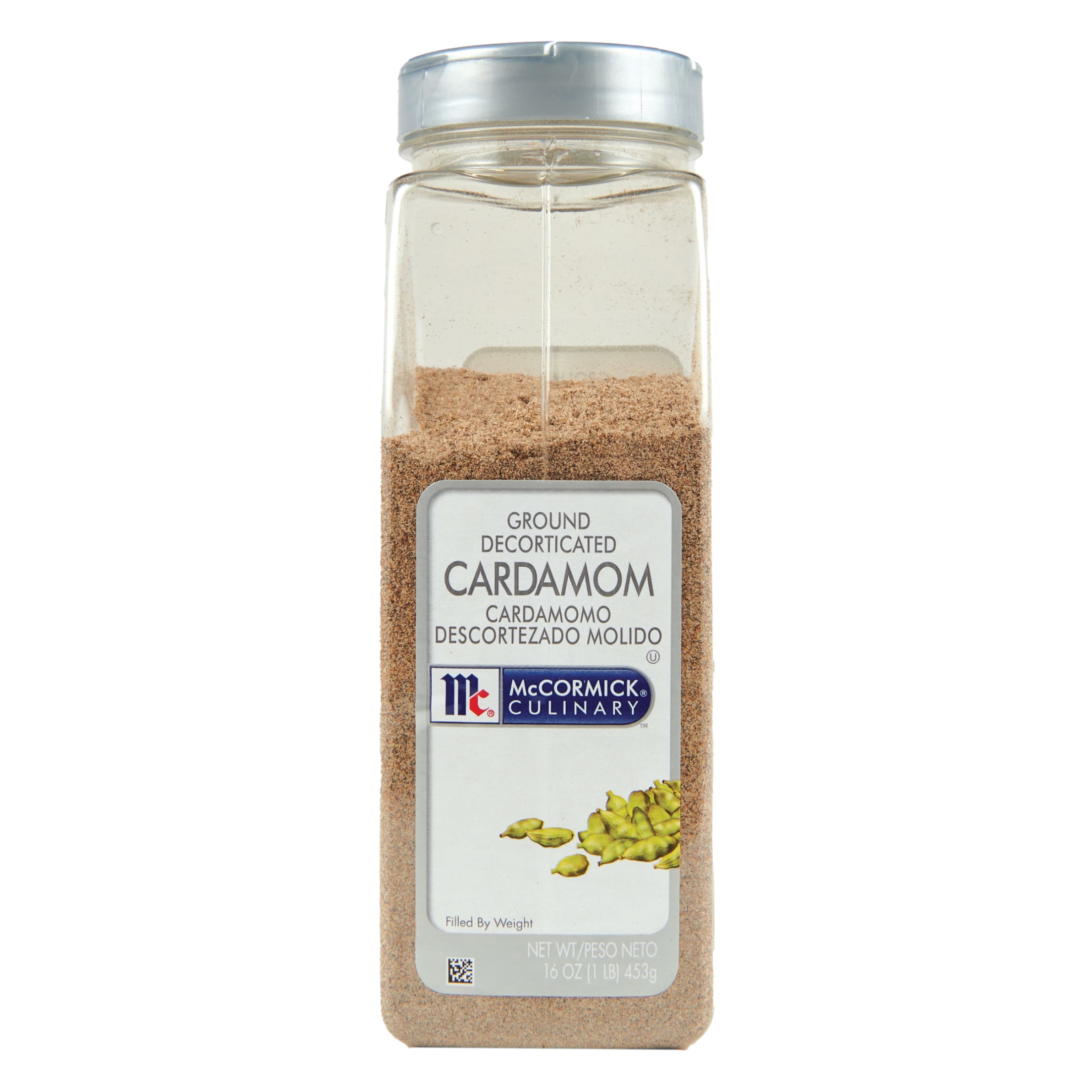 McCormick Culinary Kosher Ground Decorticated Cardamom, 16.0 oz Bottle ...