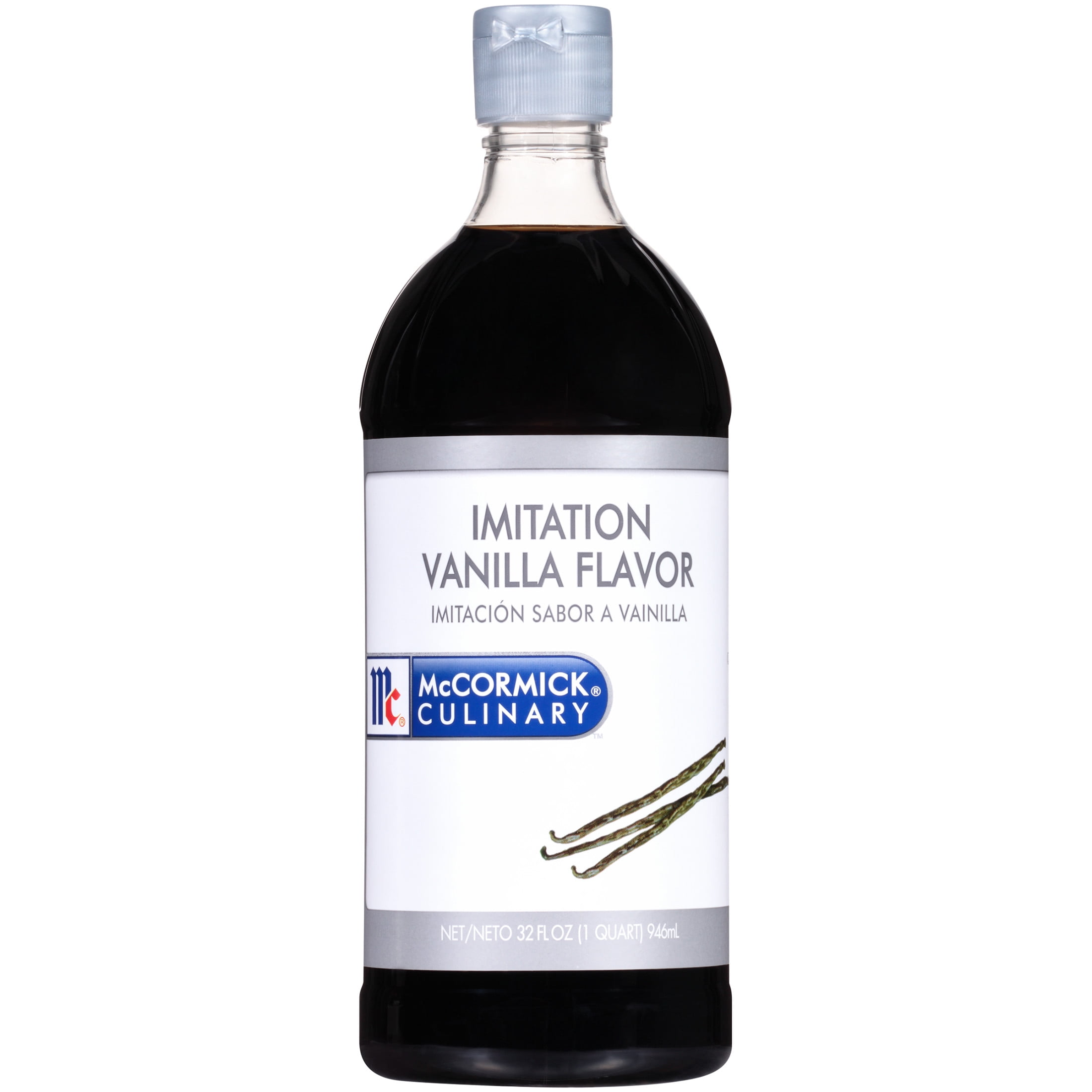 McCormick Culinary Kosher Imitation Vanilla Flavor, 32.0 fl oz Bottle ...