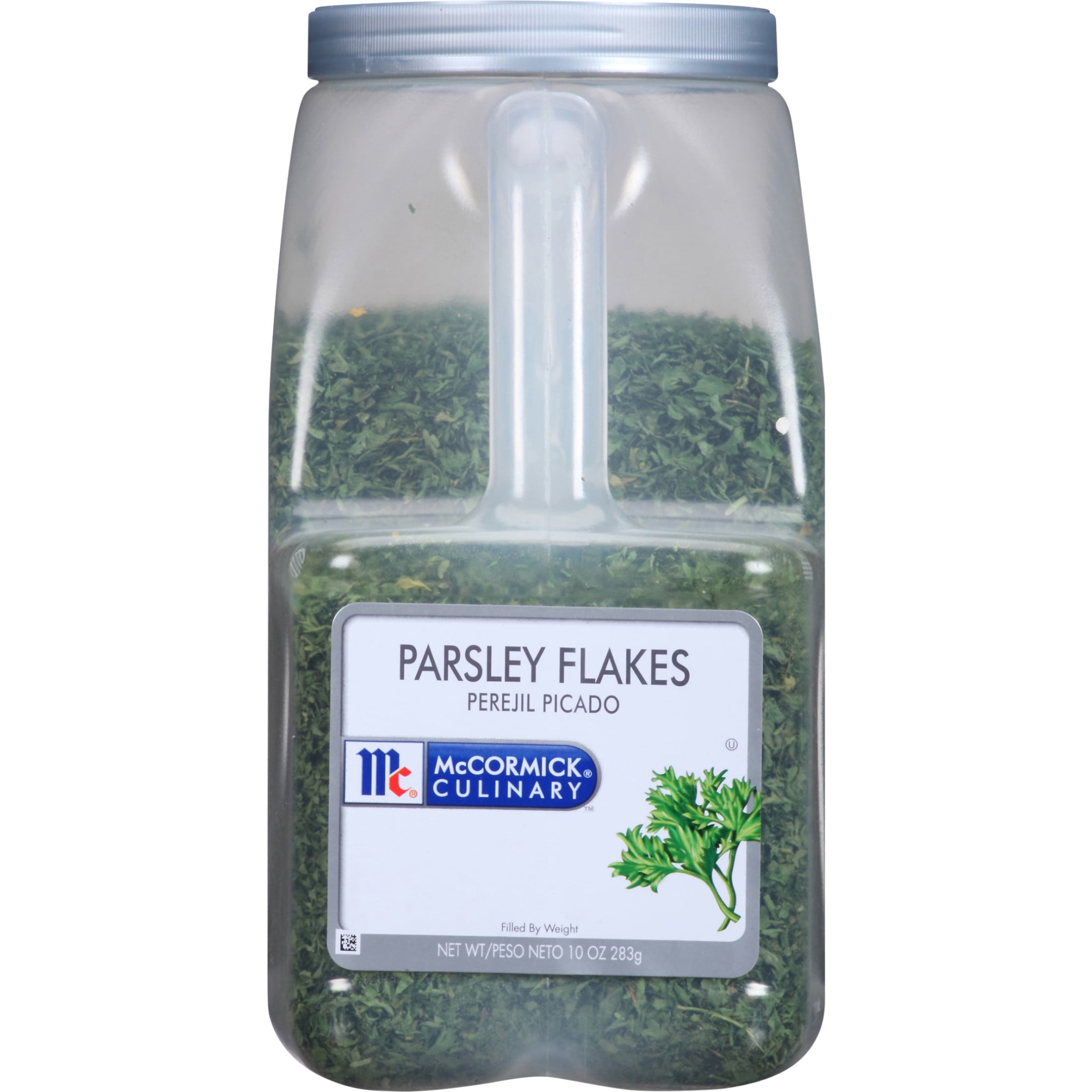 McCormick Kosher Parsley Flakes, 10 oz Jug for Office Kitchens ...