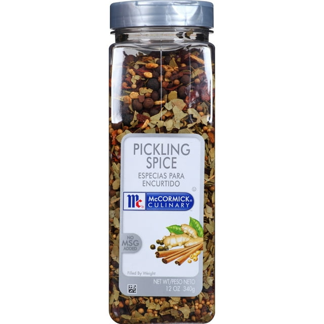 McCormick CULINARY Kosher Pickling Spice, 12 oz Bottle - Walmart.com