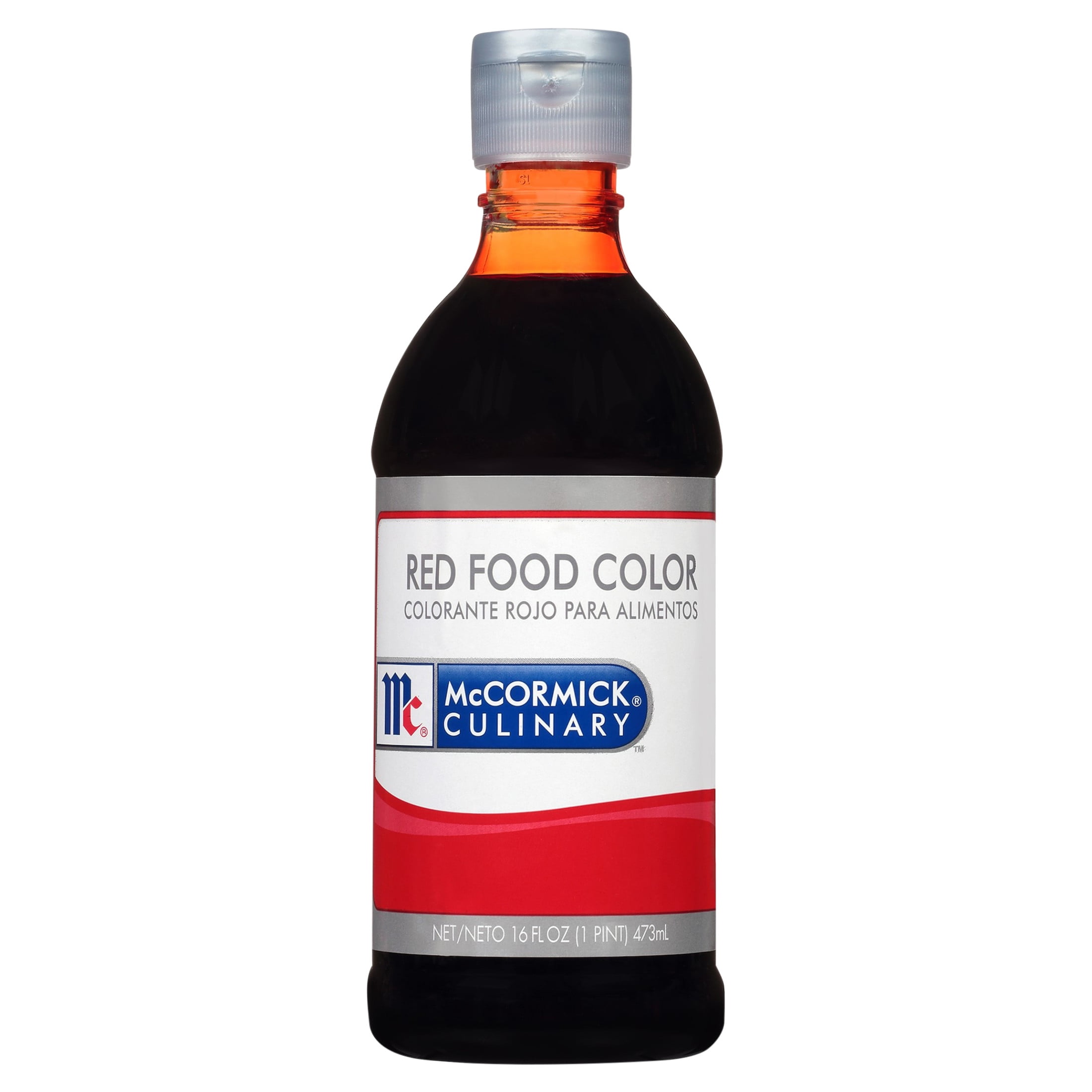 McCormick Red Food Color Liquid 16 fl oz Kosher, Bright Red Food ...
