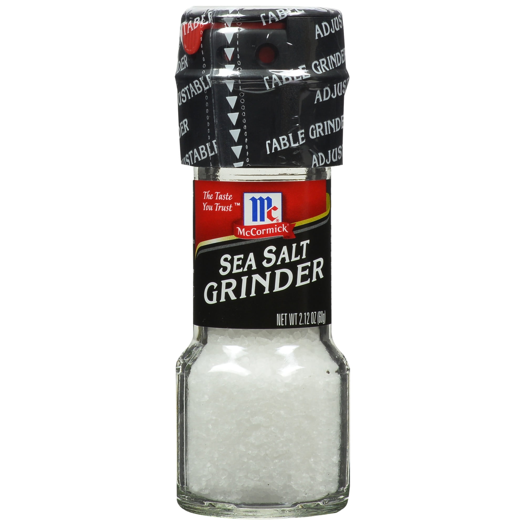 McCormick Culinary Kosher Sea Salt Grinder, 2.12 oz Bottle - Walmart.com