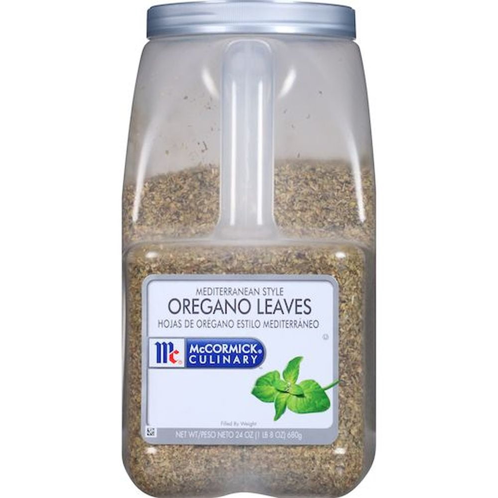 McCormick Culinary Mediterranean Style Oregano Leaves, 1.5 Pound -- 3 ...