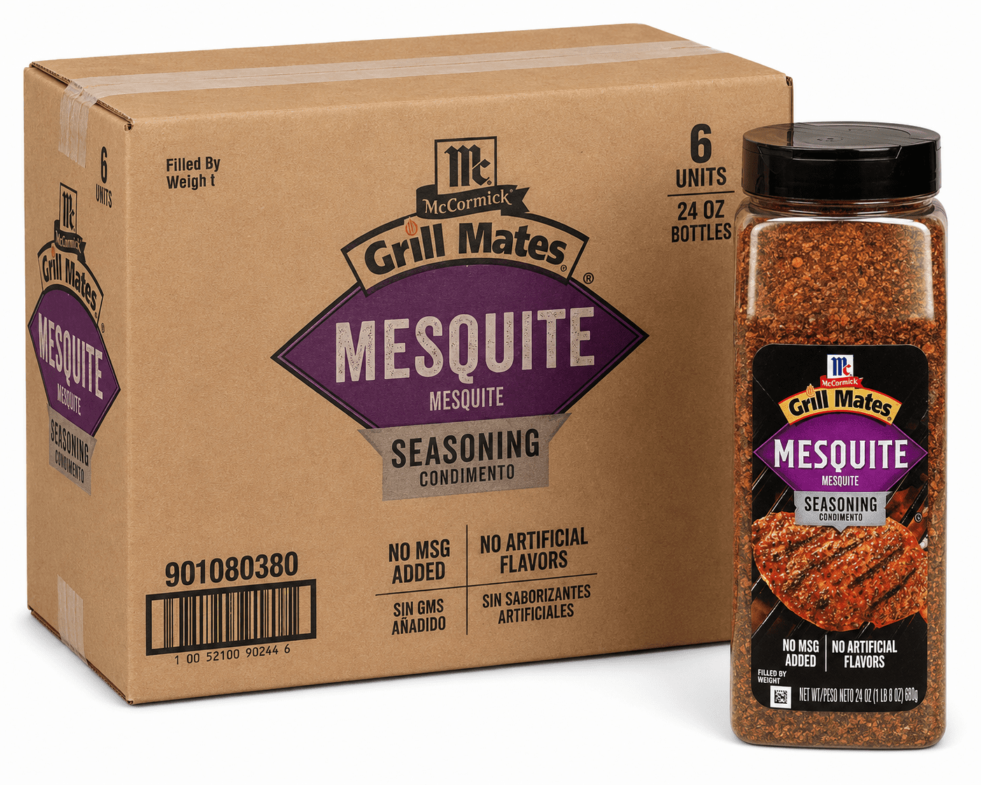 McCormick Culinary Mesquite Seasoning Blend, Smoky BBQ Flavor, 24 oz ...