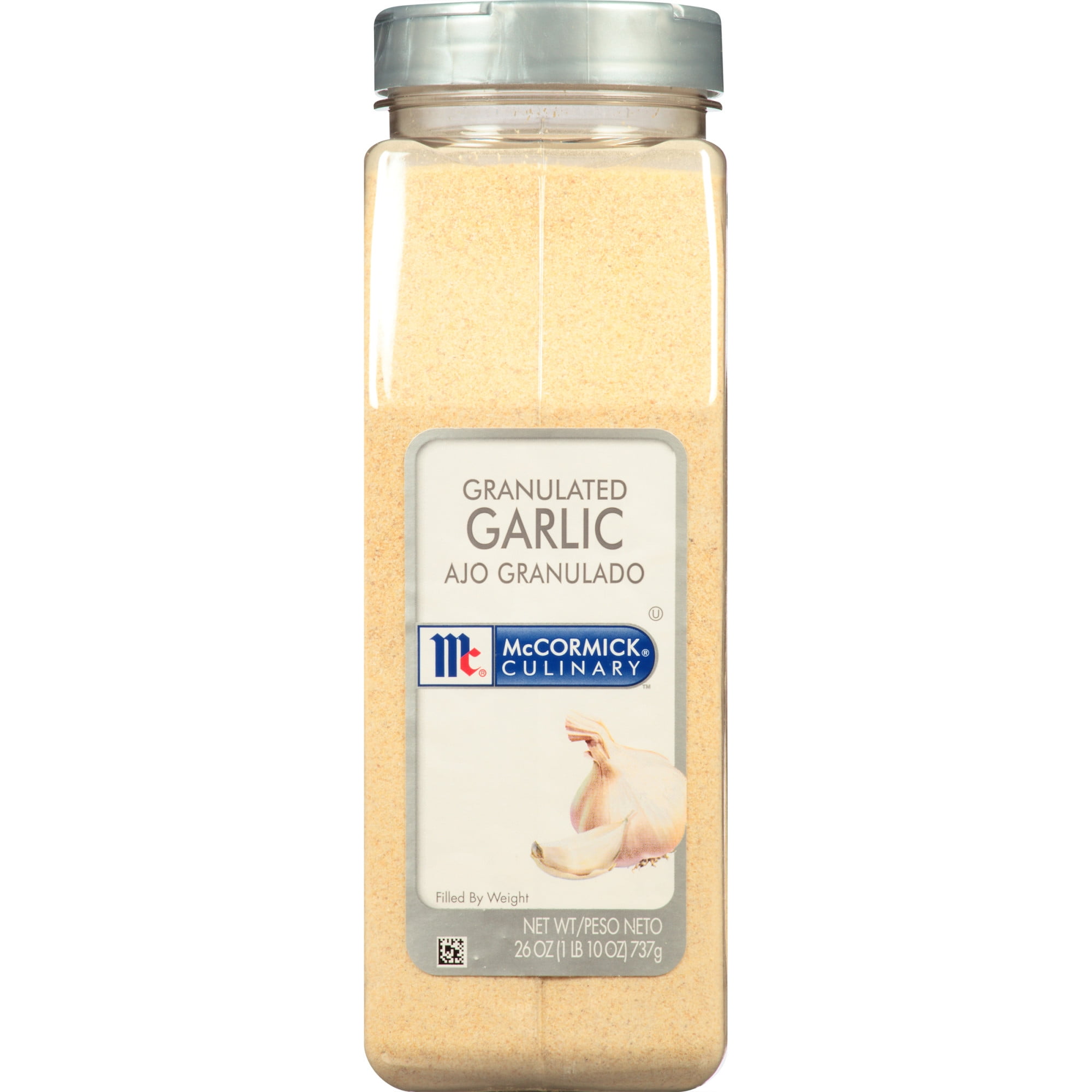 McCormick Culinary No Artificial Flavors Kosher Granulated Garlic, 26 ...