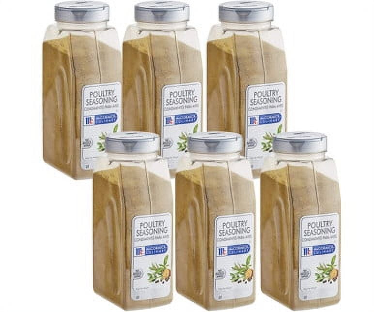 McCormick Culinary Poultry Seasoning, 340g/12 oz, 6 Pack - Walmart.com