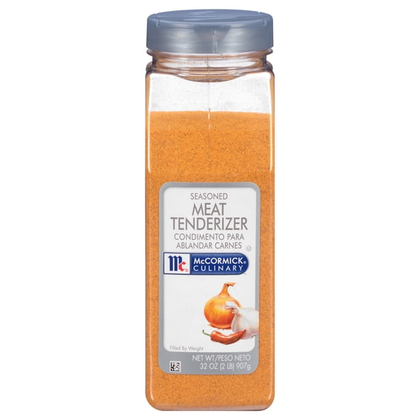 McCormick Culinary Kosher Seasoned Meat Tenderizer, 32 oz Bottle ...