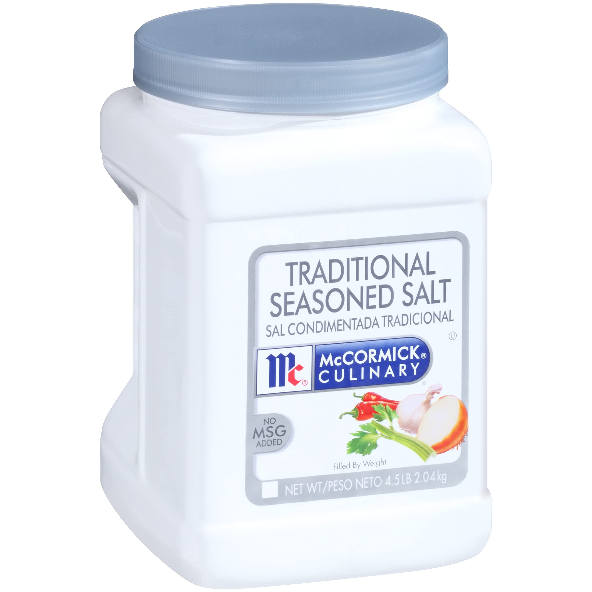 McCormick Culinary Traditional Seasoned BCF26 Salt, 4.5 lb - One 4.5 ...