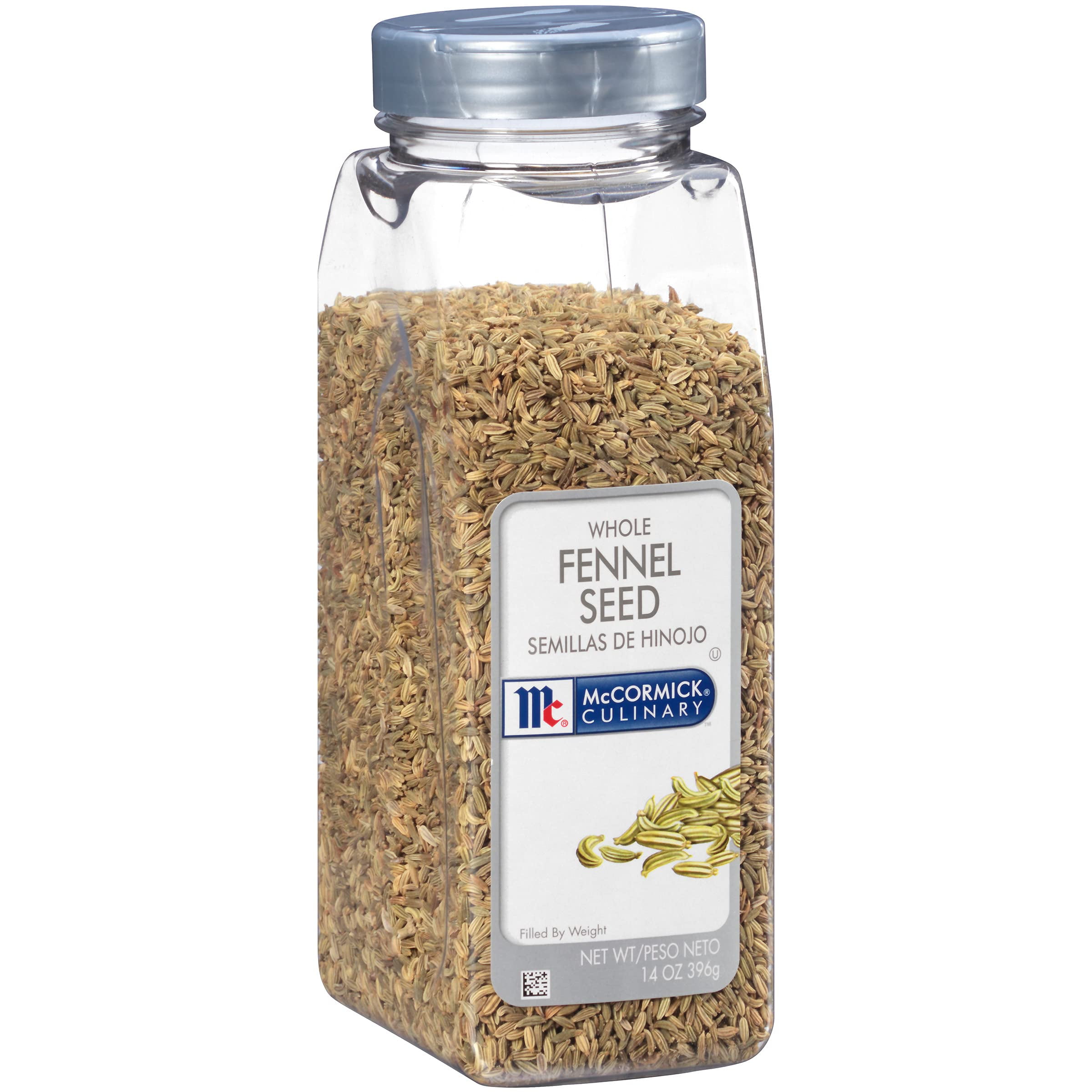 McCormick Culinary Whole Fennel JB28 Seed, 14 oz - One 14 Ounce ...