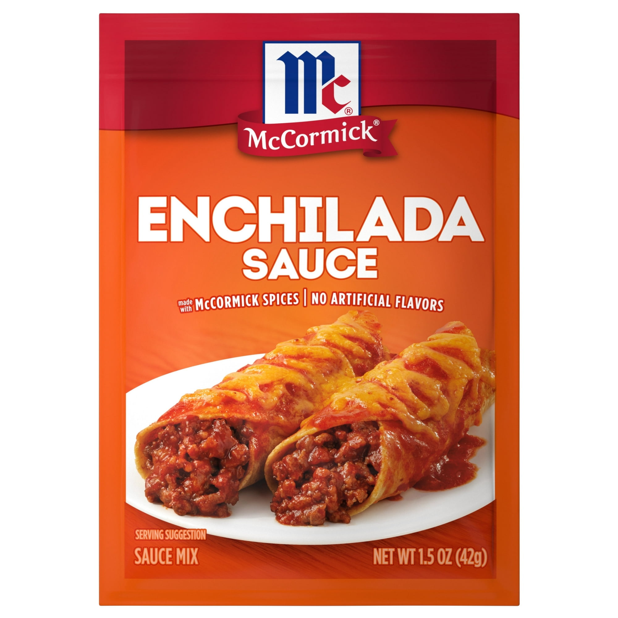 McCormick Enchilada Sauce Mix 1.5 oz Envelope (Pack of 20) - Walmart.com