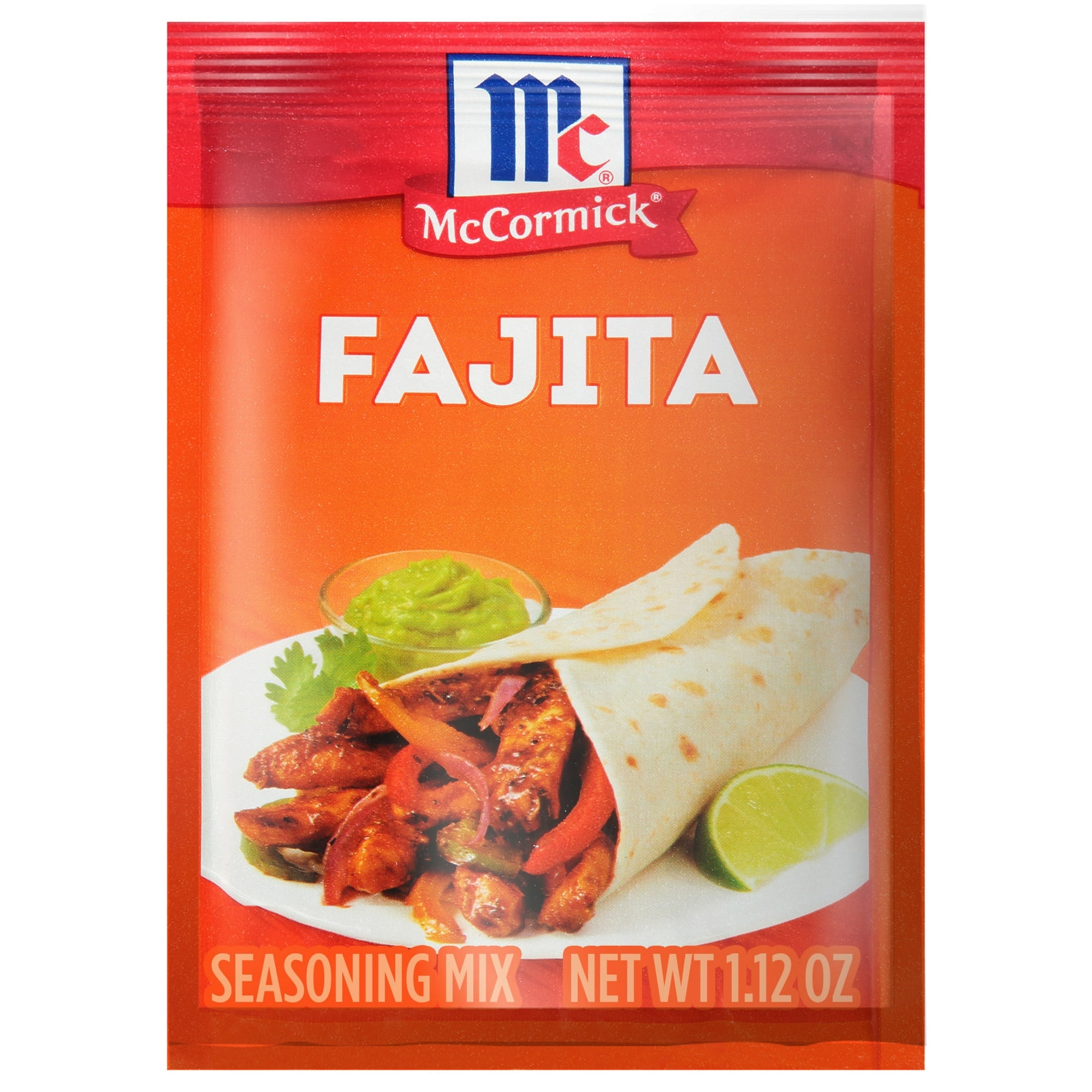McCormick Fajita Seasoning Mix, 1.12 oz Envelope - Walmart.com