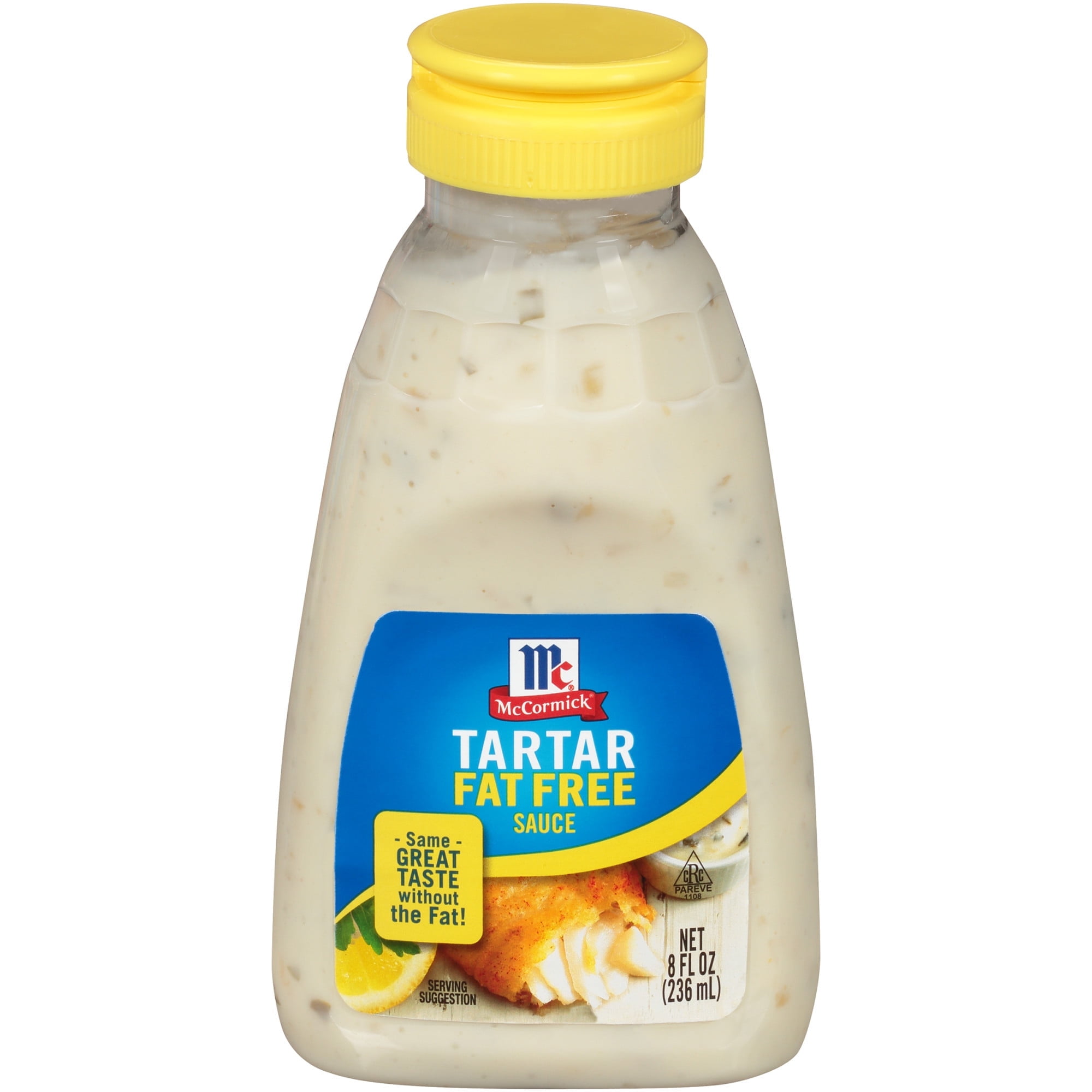 McCormick Fat Free Tartar Sauce, 8 fl oz Bottle - Walmart.com