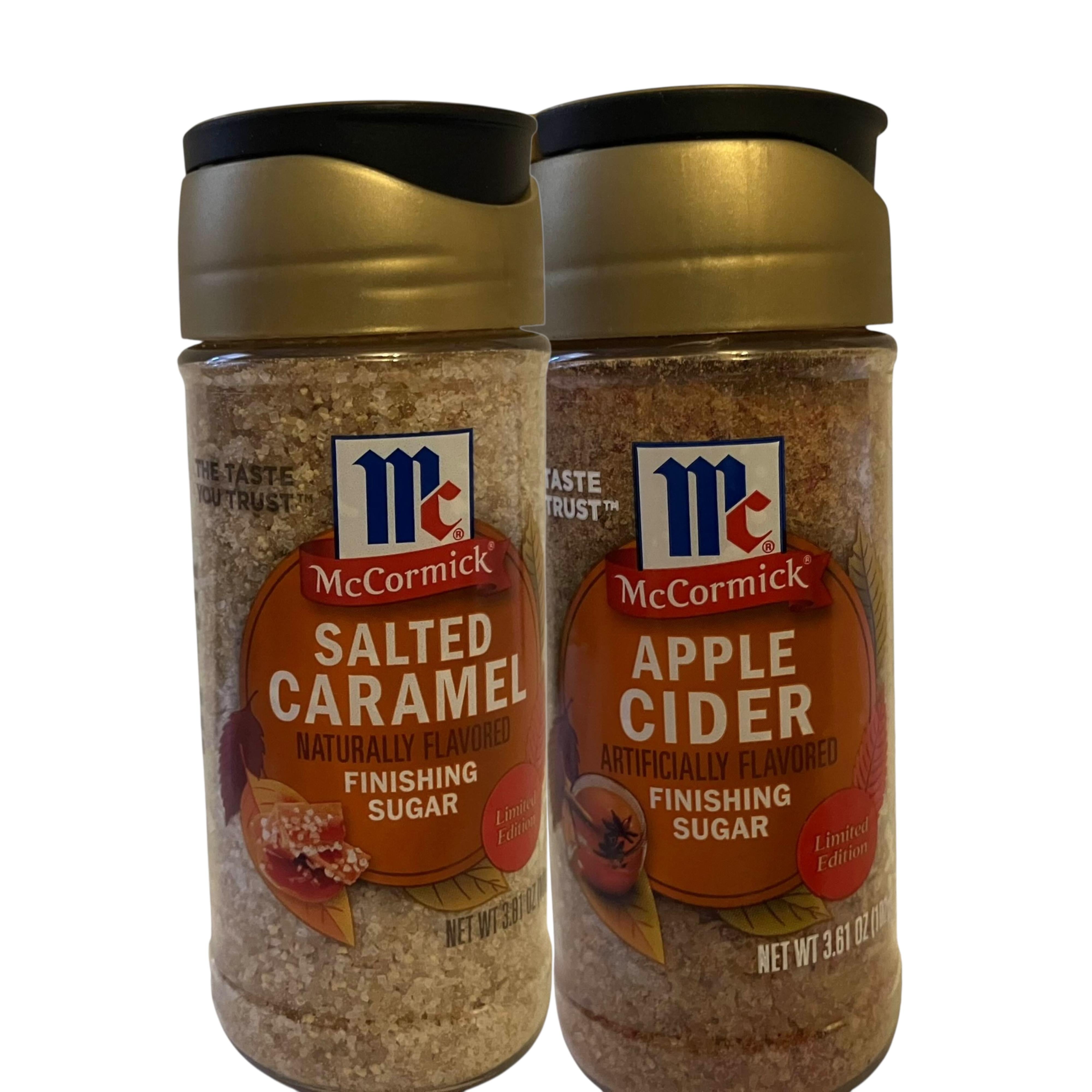 McCormick Finishing Sugar 2 Pack - Apple Cider and Salted Caramel ...