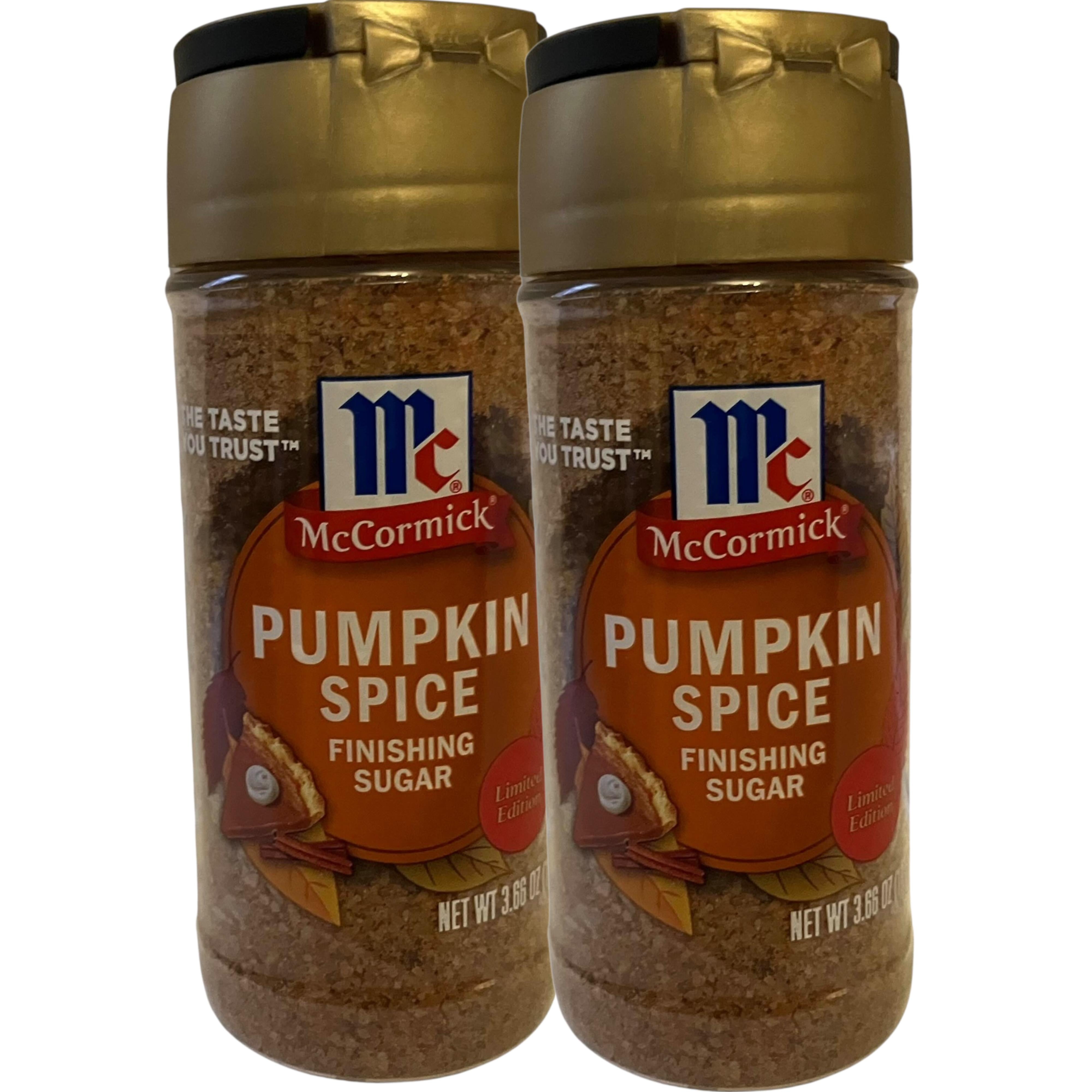 McCormick Finishing Sugar 2 Pack - Pumpkin Spice - Walmart.com