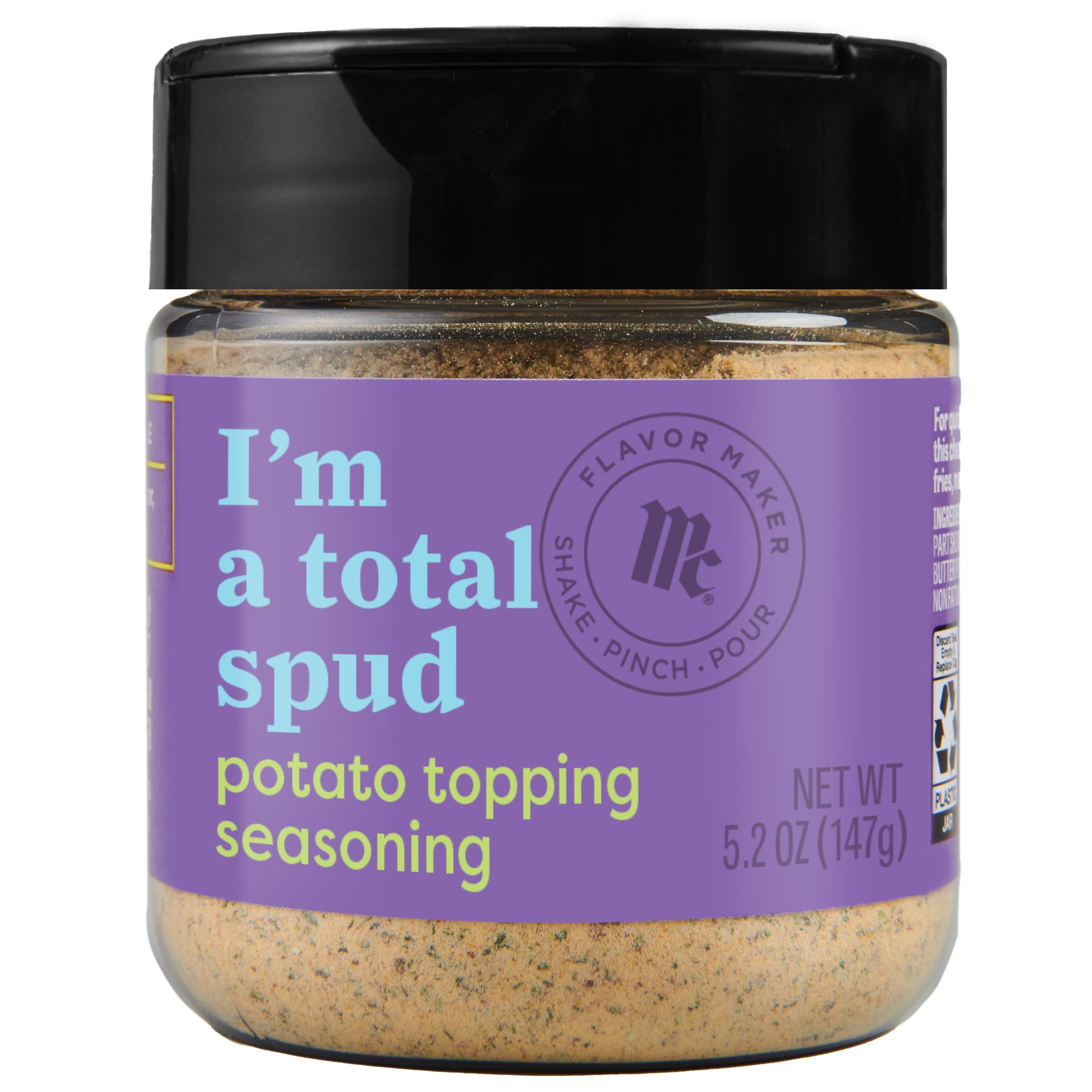 McCormick Potato Topping Seasoning 5.2 oz Cheese Garlic Herb Flavor for ...