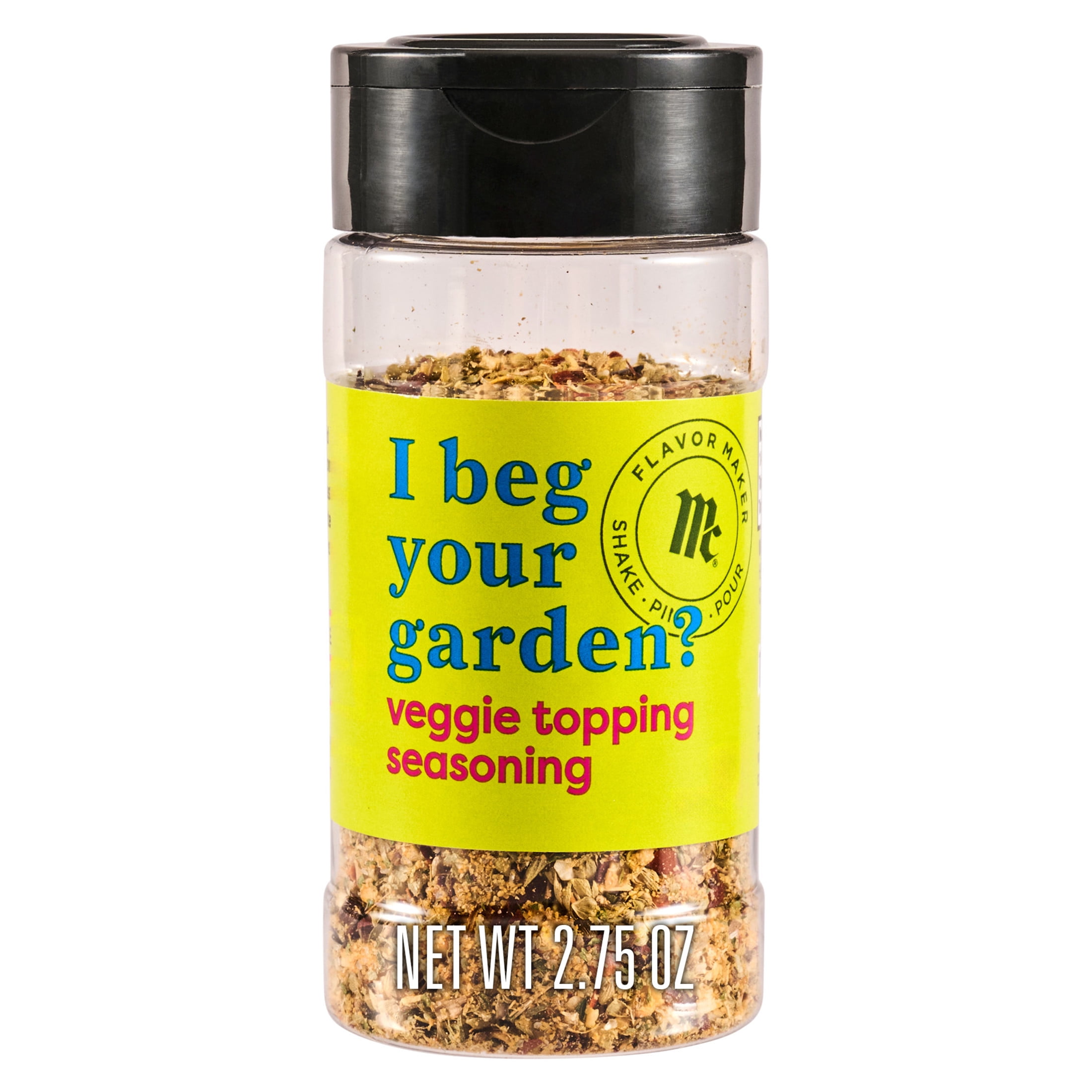 McCormick Flavor Maker Veggie Topping Seasoning, 2.75 oz Bottle ...