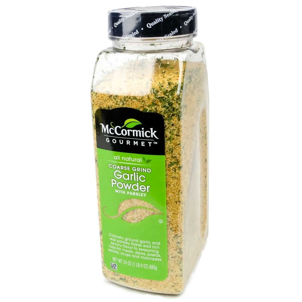 McCormick Large Container Coarse Grind Garlic Powder with Parsley, 24 ...