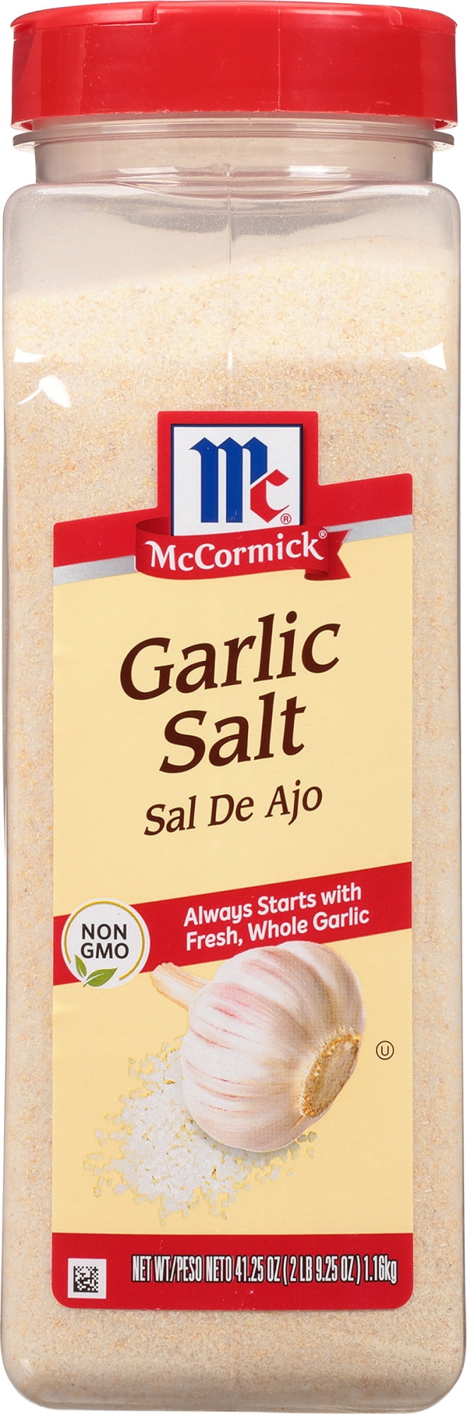 McCormick Garlic Salt, 41.25 oz Mixed Spices & Seasonings - Walmart.com