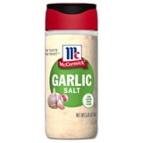 McCormick Garlic Salt, 5.25 oz Bottle, versatile seasoning for meats ...