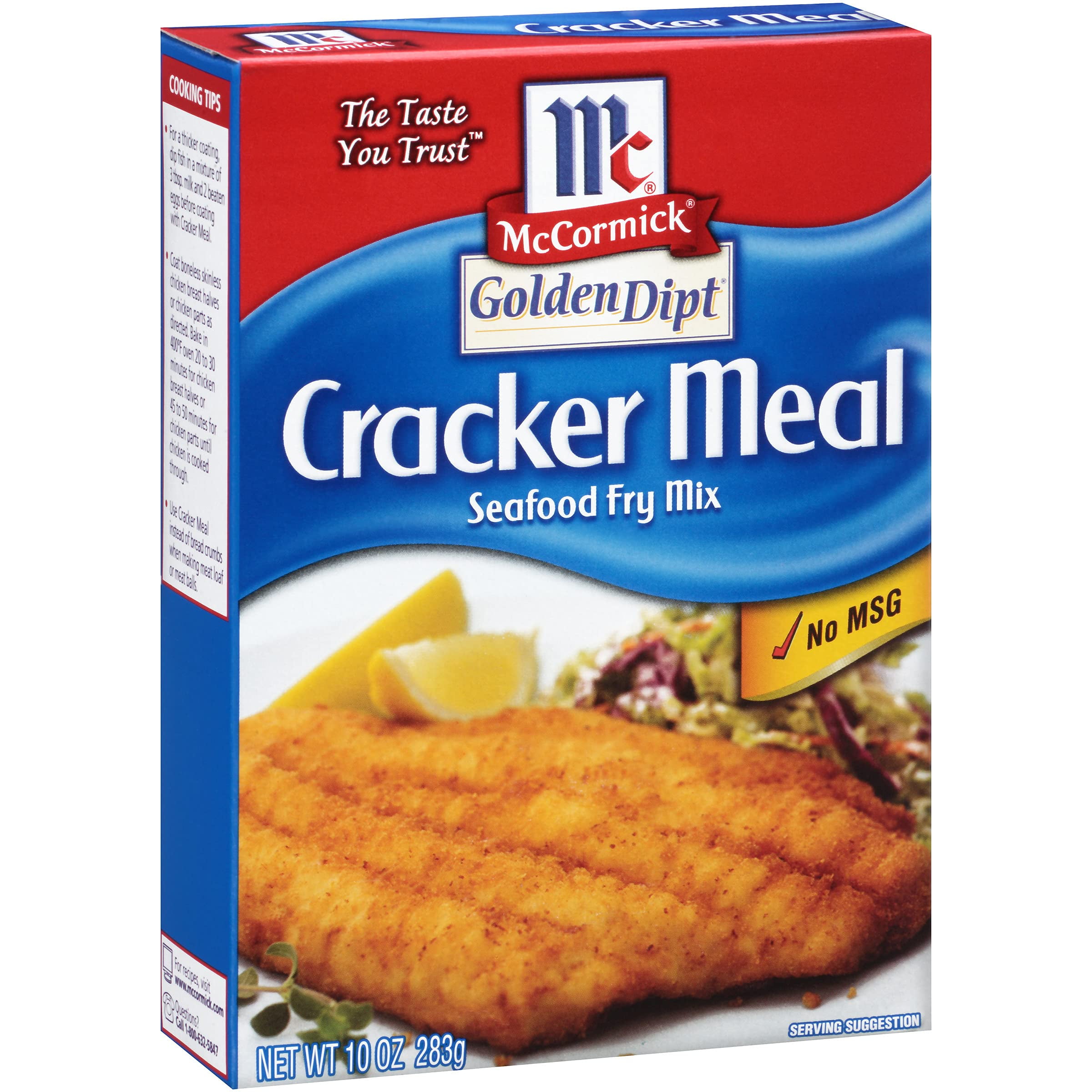 McCormick Golden Dipt Cracker Meal Seafood Fry H2FSDMix, 10 oz ...