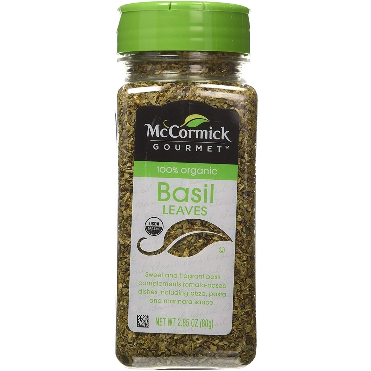 McCormick Gourmet 100% Organic Basil 2.85 Ounce - Walmart.com