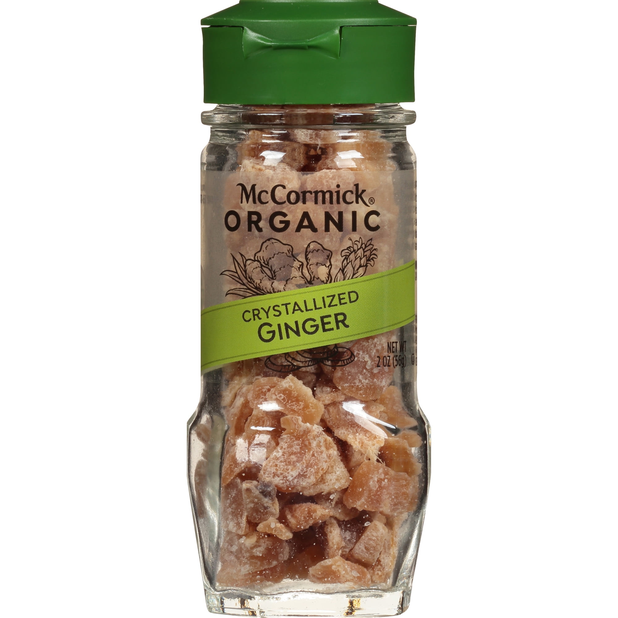 McCormick Gourmet Organic Crystallized Ginger, 2 oz - Walmart.com