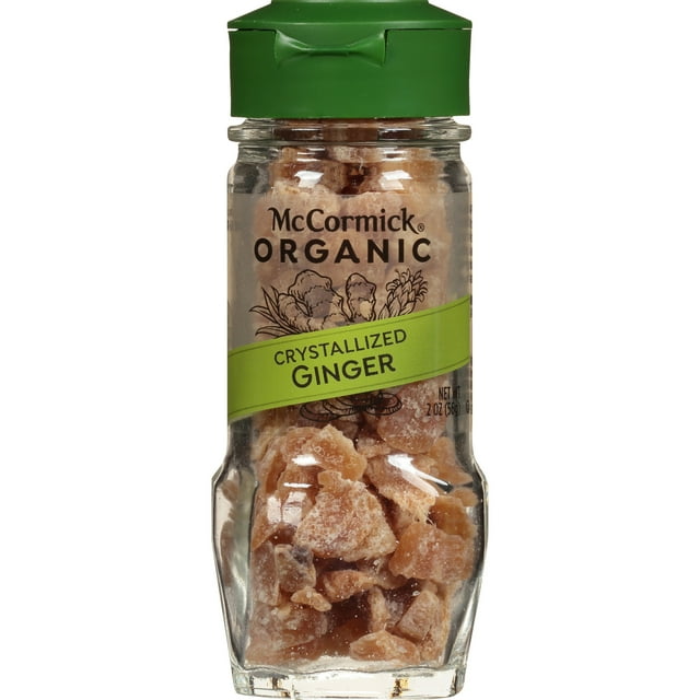 McCormick Gourmet Organic Crystallized Ginger, 2 oz - Walmart.com