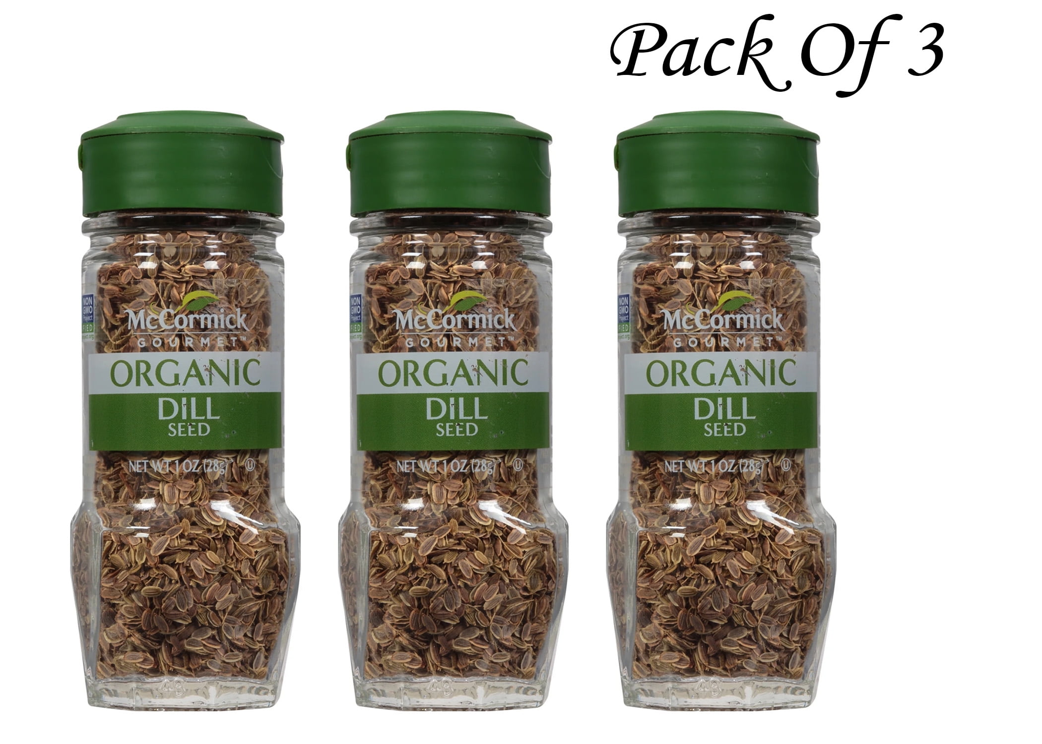 McCormick Gourmet Organic Dill Seed, 1 oz Mixed Spices & Seasonings ...